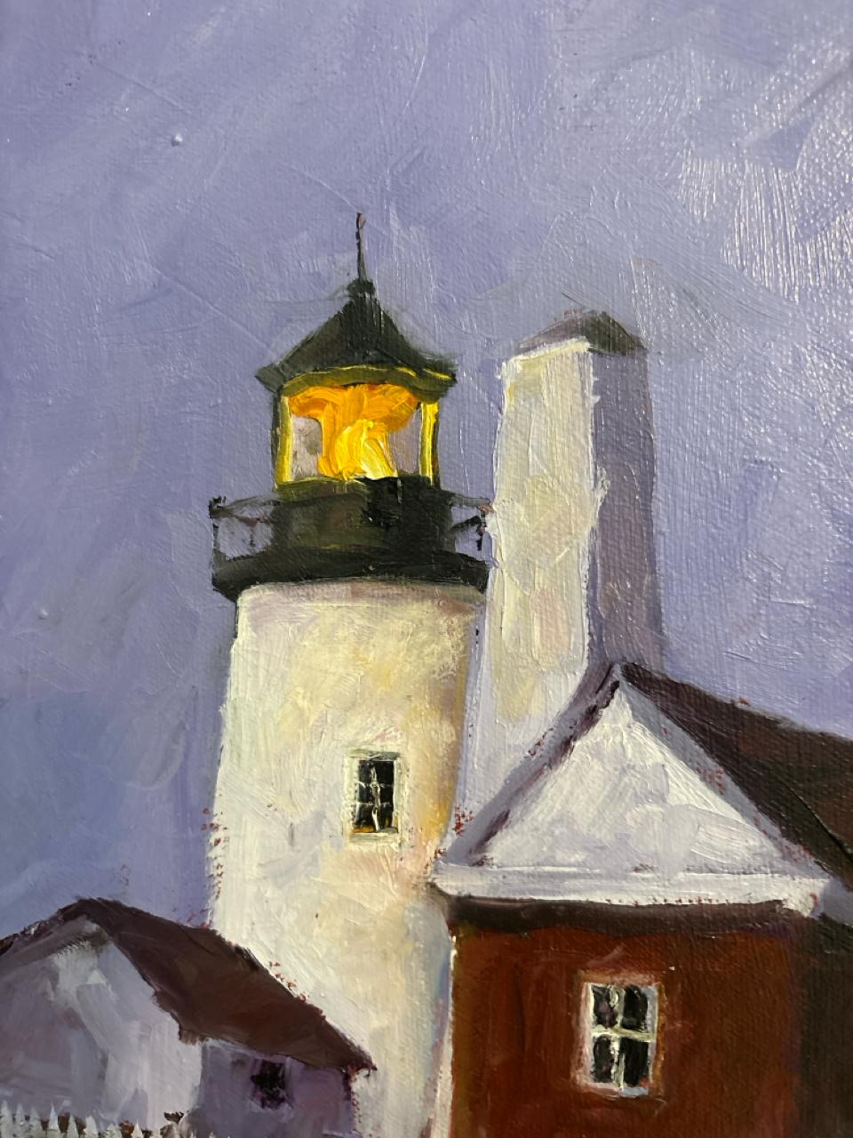 R.N. Galen “Pemaquid Reflections” Original Oil Painting -Lighthouse ...