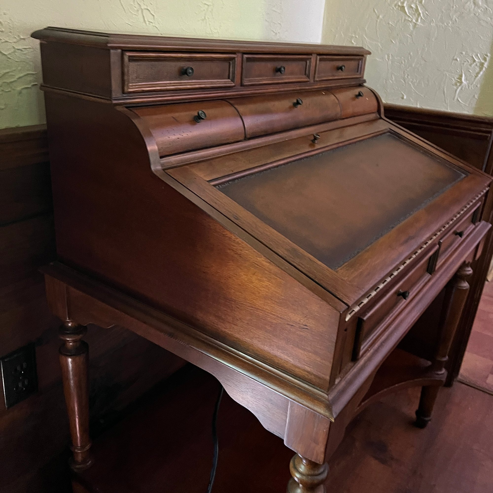 Drop Front Writing Desk (DR) #92677 | Auctionninja.com