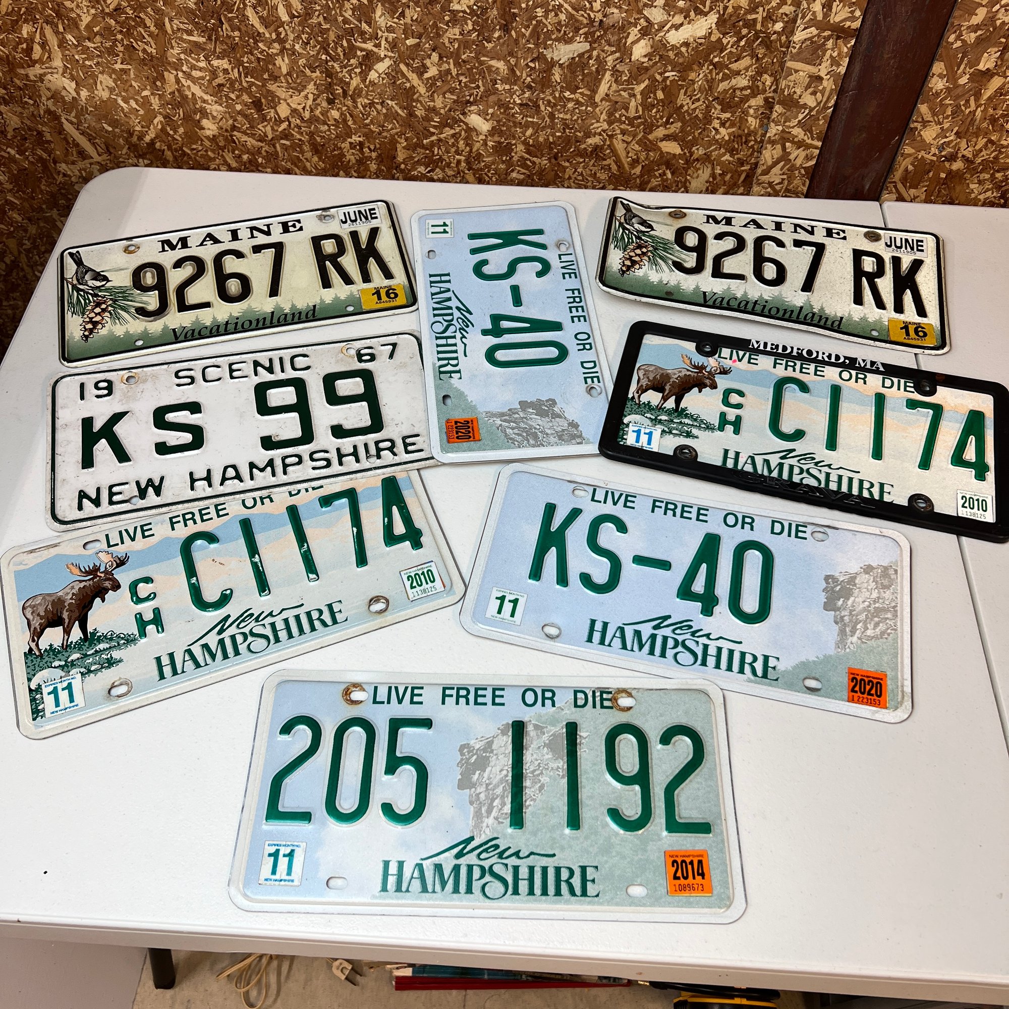Collection Of License Plates (BSMT) #84279 | Auctionninja.com