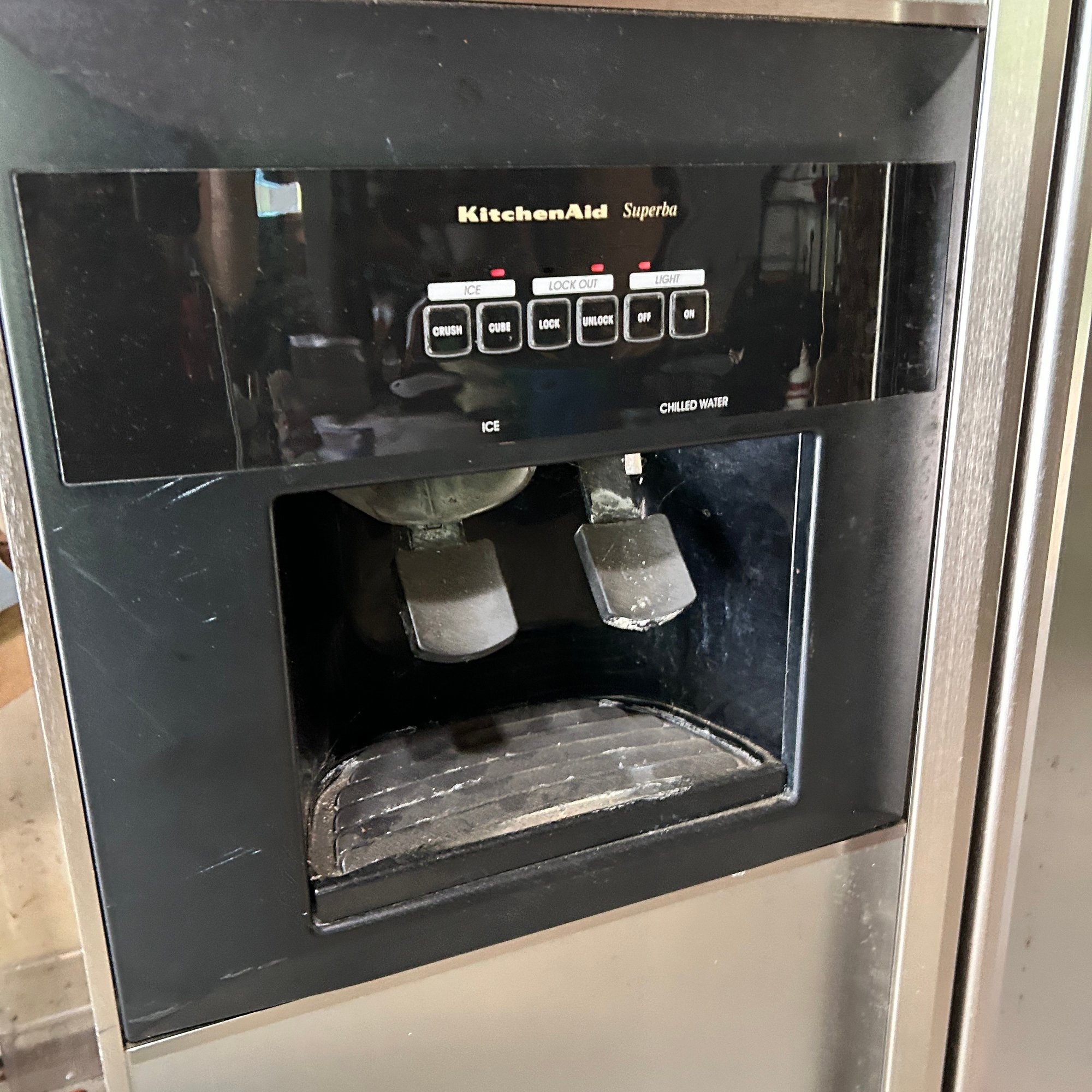 Large Kitchenaid Side By Side Fridge/freezer (garage) #93437 ...