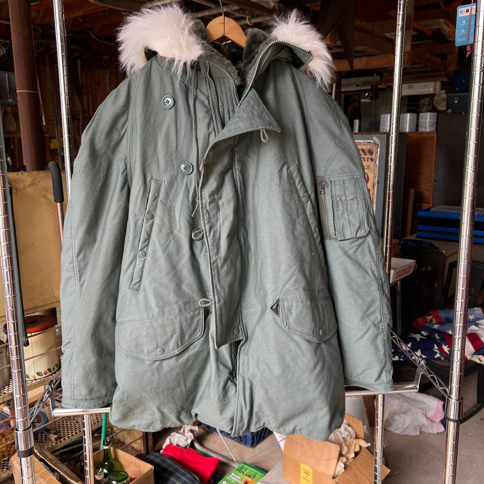 Extreme Cold Weather Jacket CENTRE MFG CO Inc, Size XL (garage) #105680 ...