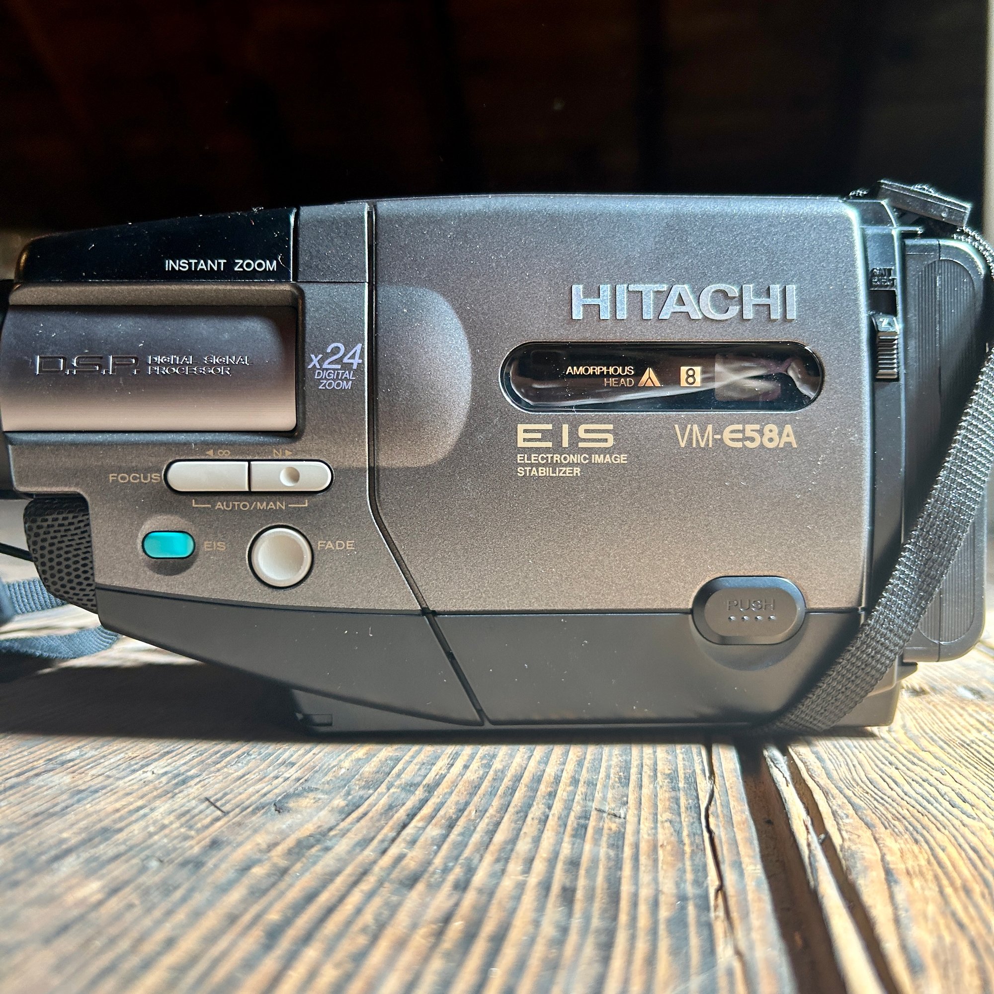 HITACHI Video Camera, VM-E58A, With Case (Attic) #85643 | Auctionninja.com