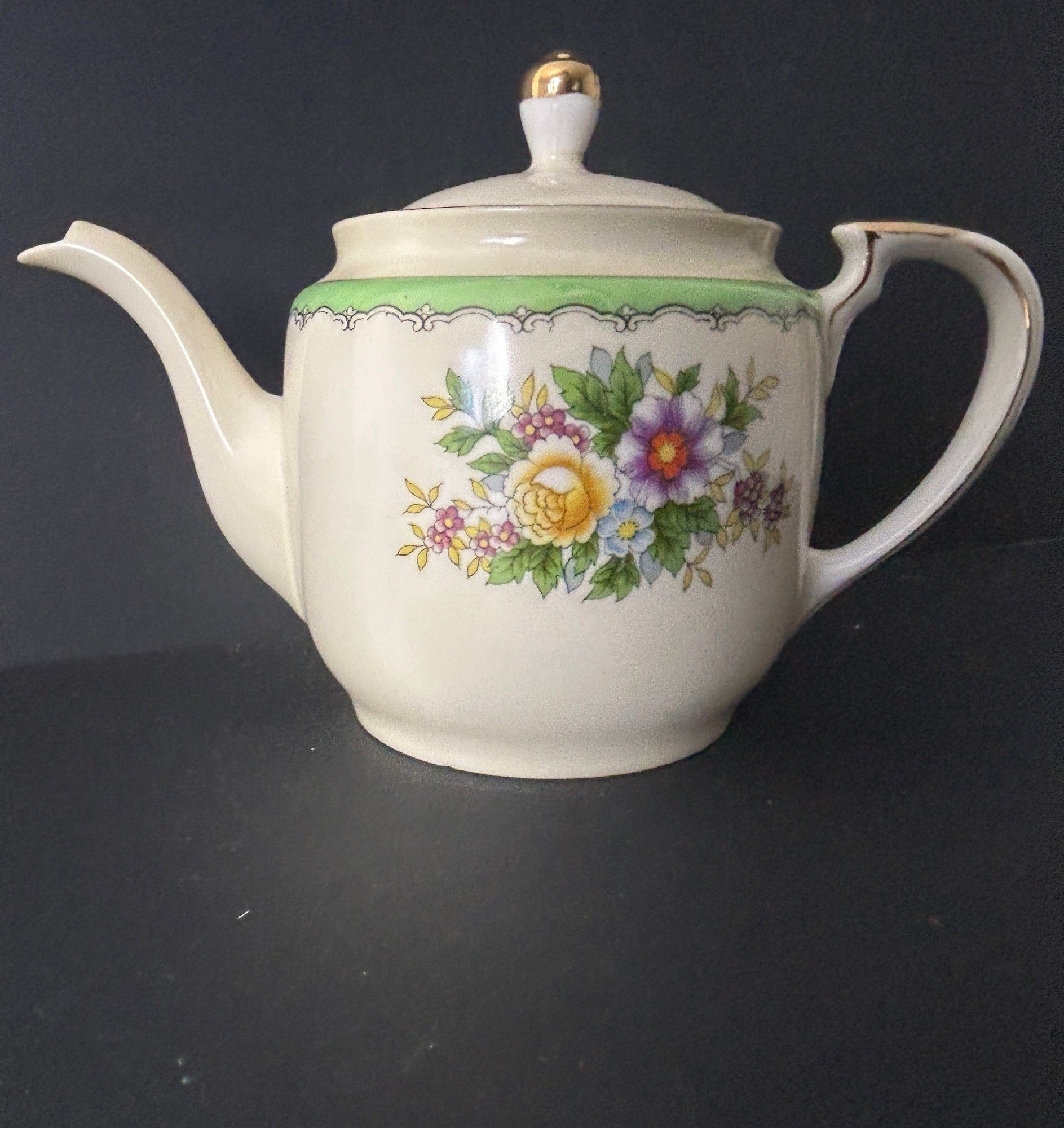 Vintage Noritake Teapot (MD) #112881 | Auctionninja.com