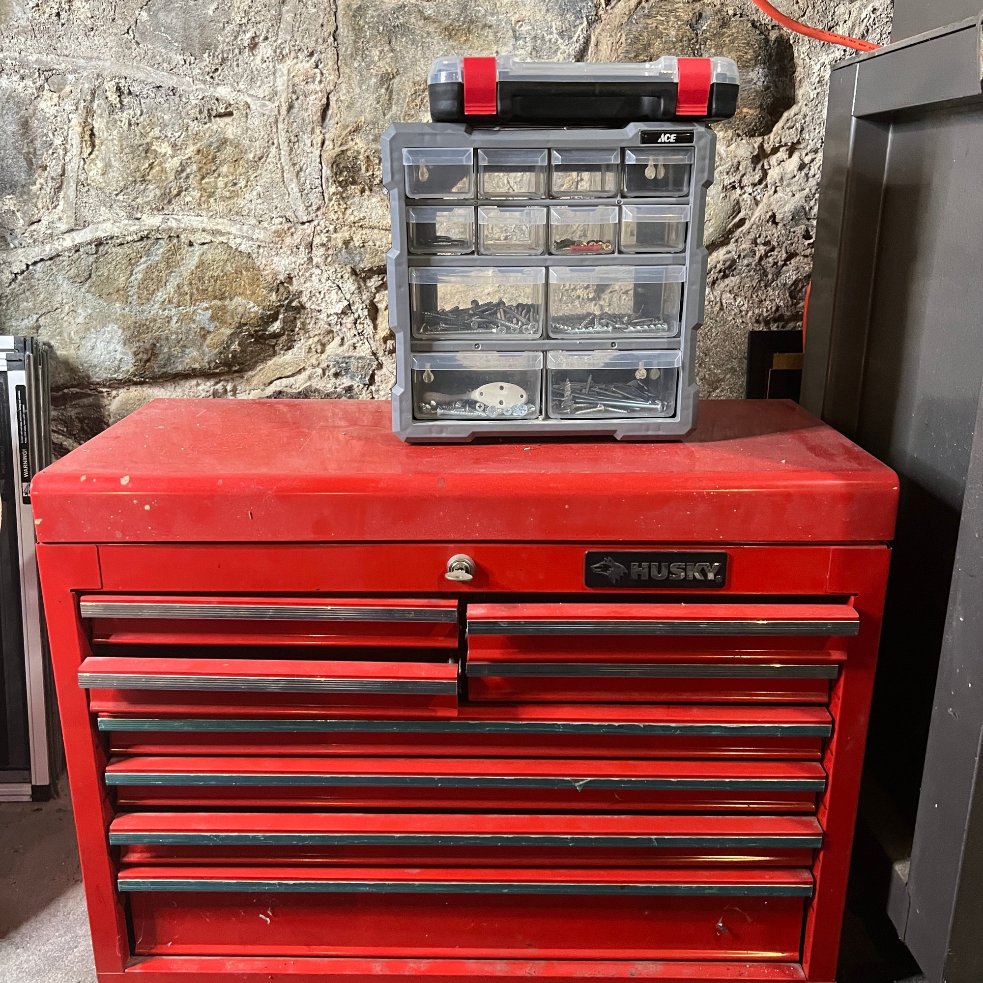 Husky Tool Case With Other Storage Cases (basement) #55668 ...