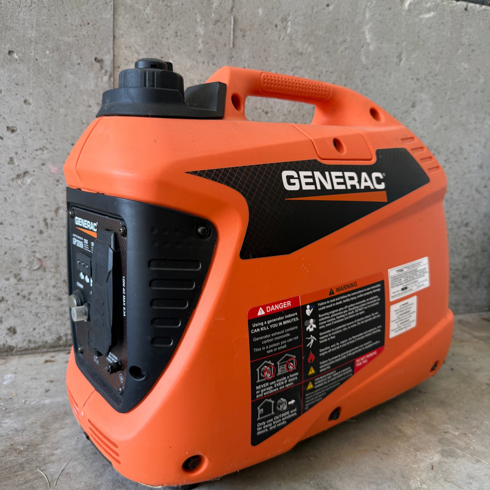 Generac Gas Inverter (Garage) #98955 | Auctionninja.com