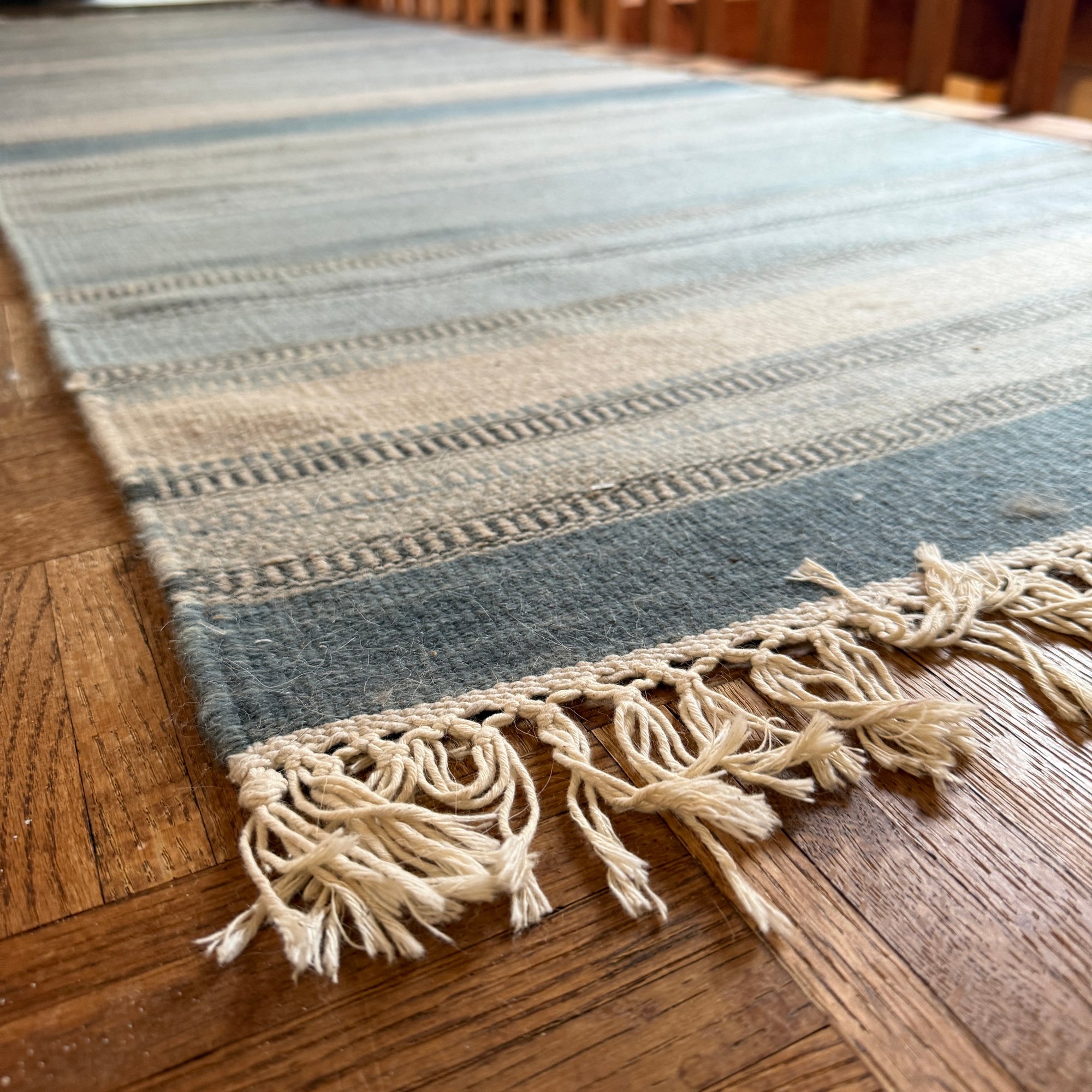 Vintage Wool Runner 9'X31" (uphall) #93202 | Auctionninja.com