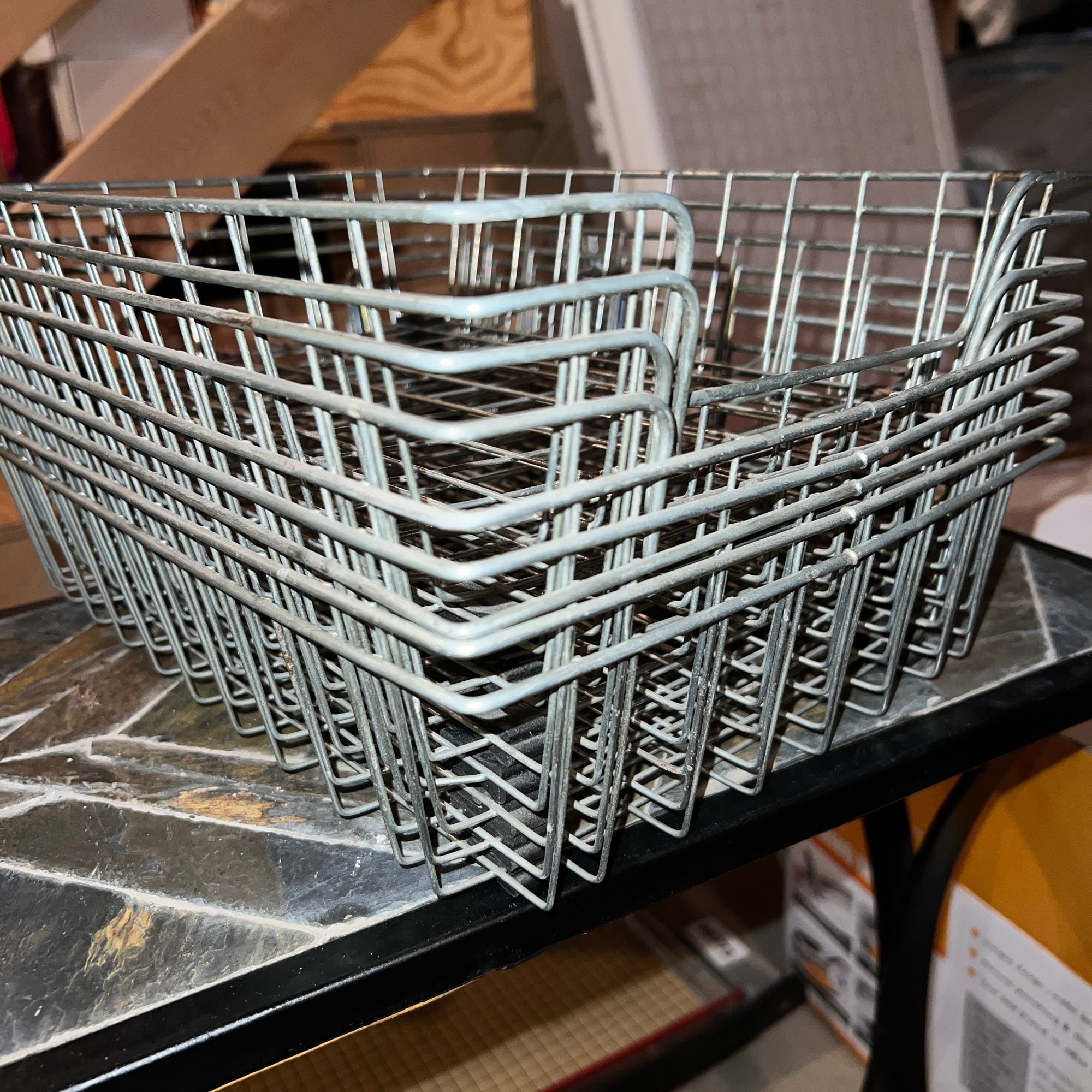 Set Of 9 Metal Letter Sorter Baskets (BSMT1) #98776 | Auctionninja.com