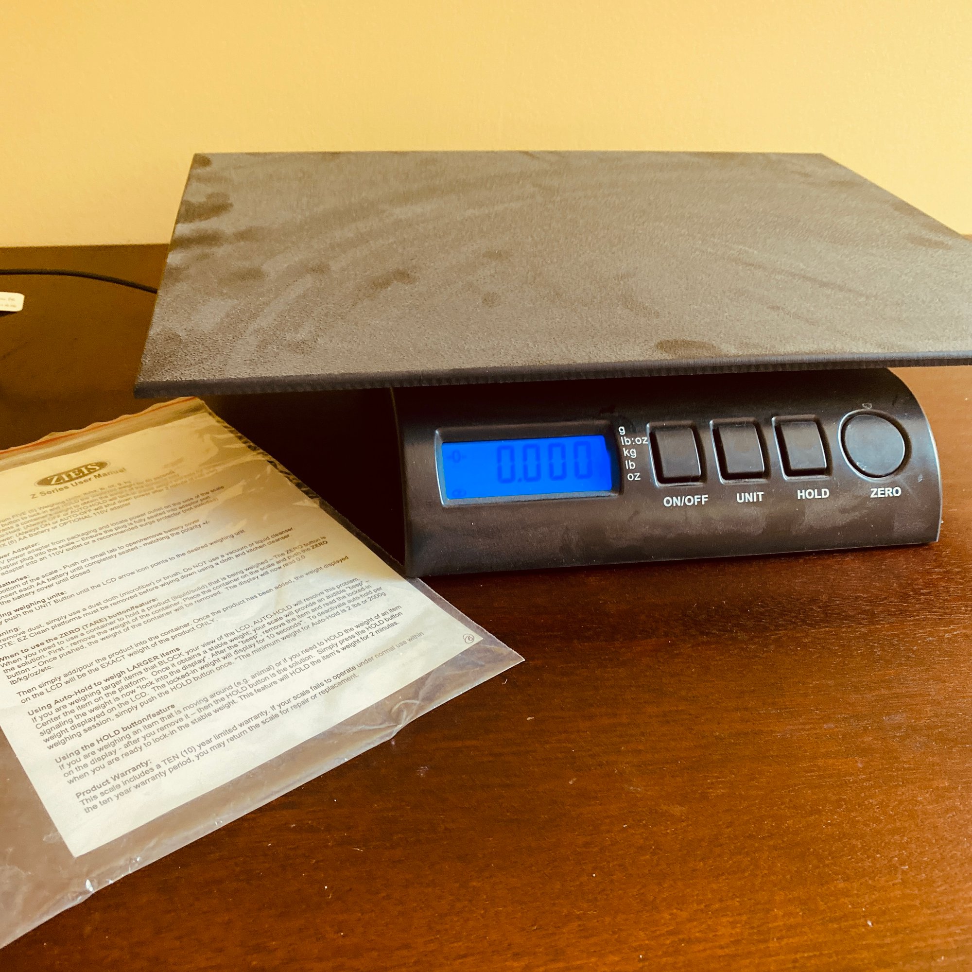 ZIEIS Digital Cat Scale (UP1) #65313 | Auctionninja.com