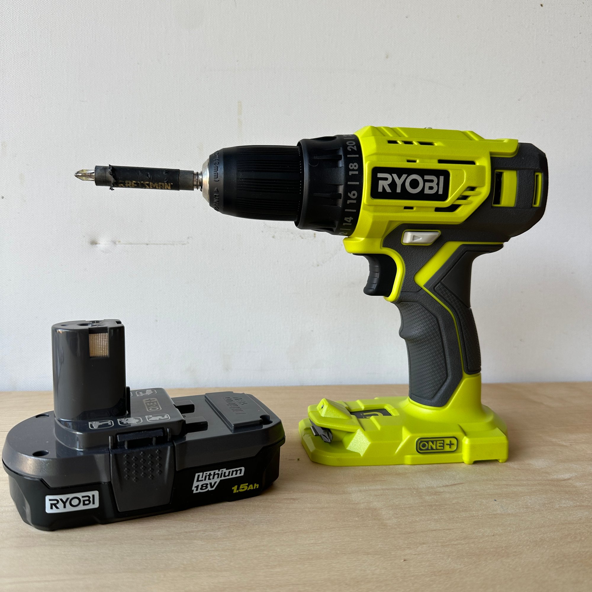 Ryobi Drill With Battery (DC) #67709 | Auctionninja.com