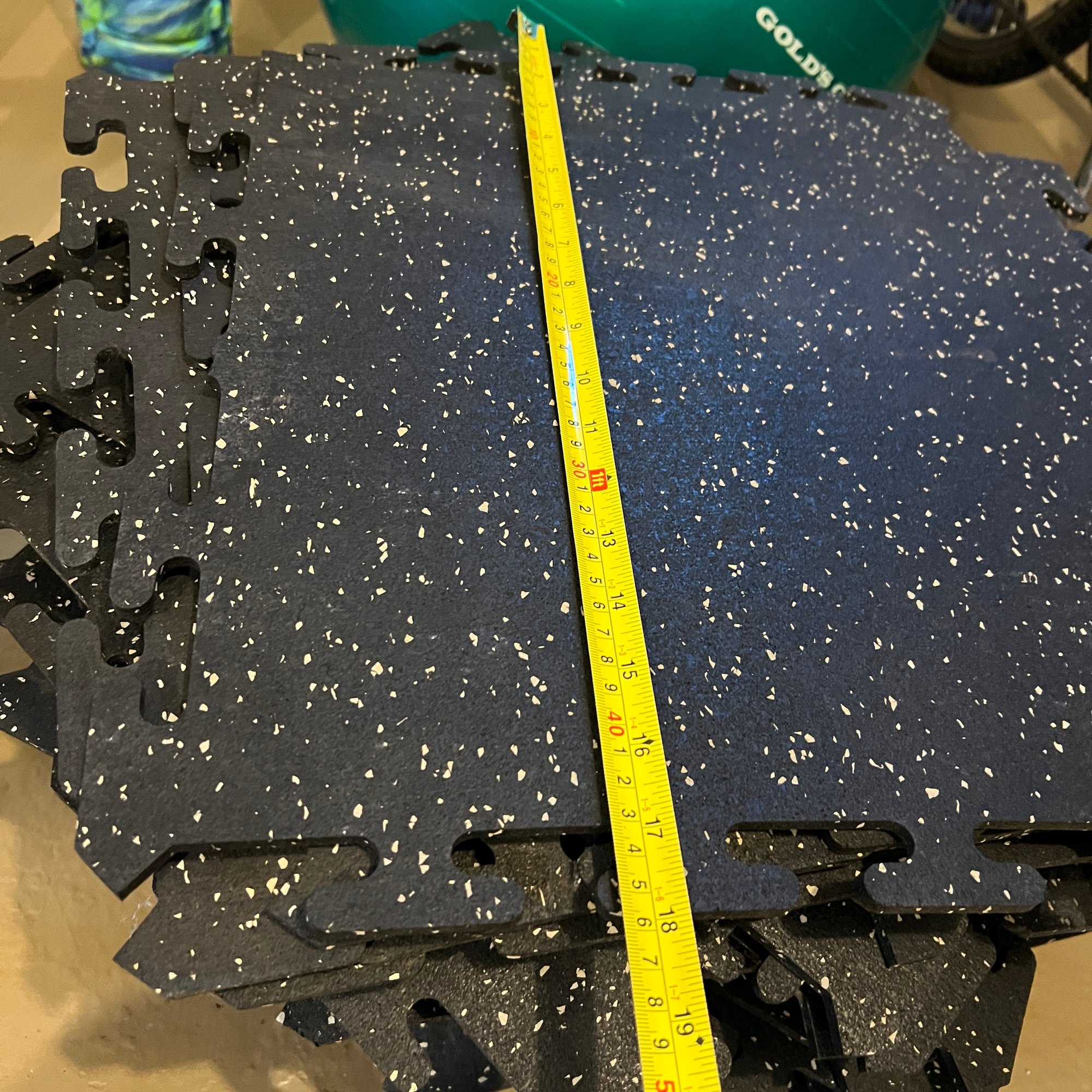 Set Of 50 Heavy Duty Connecting Rubber Mats (Basement) #85896 ...