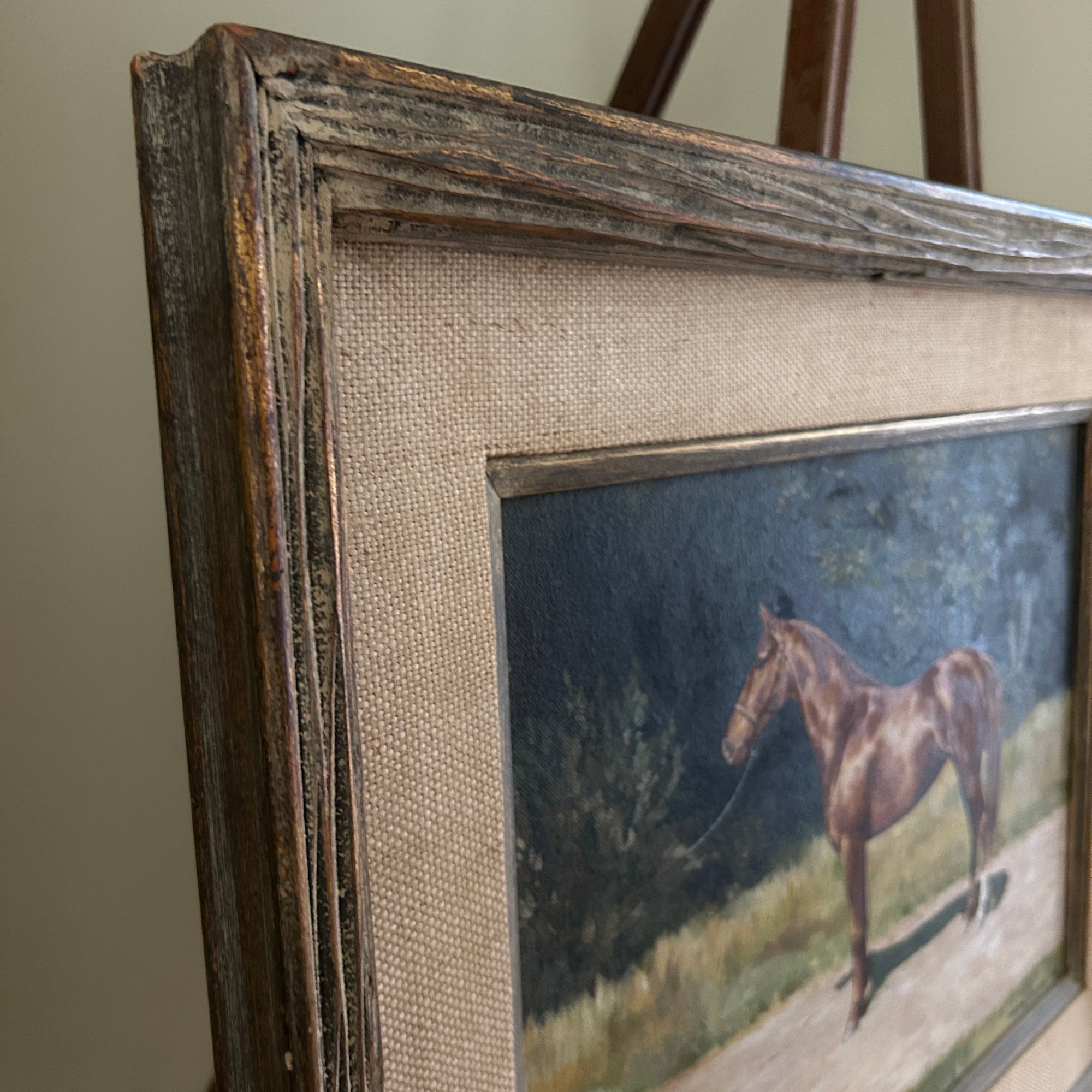 Artist Signed Horse Painting (MB) #86443 | Auctionninja.com