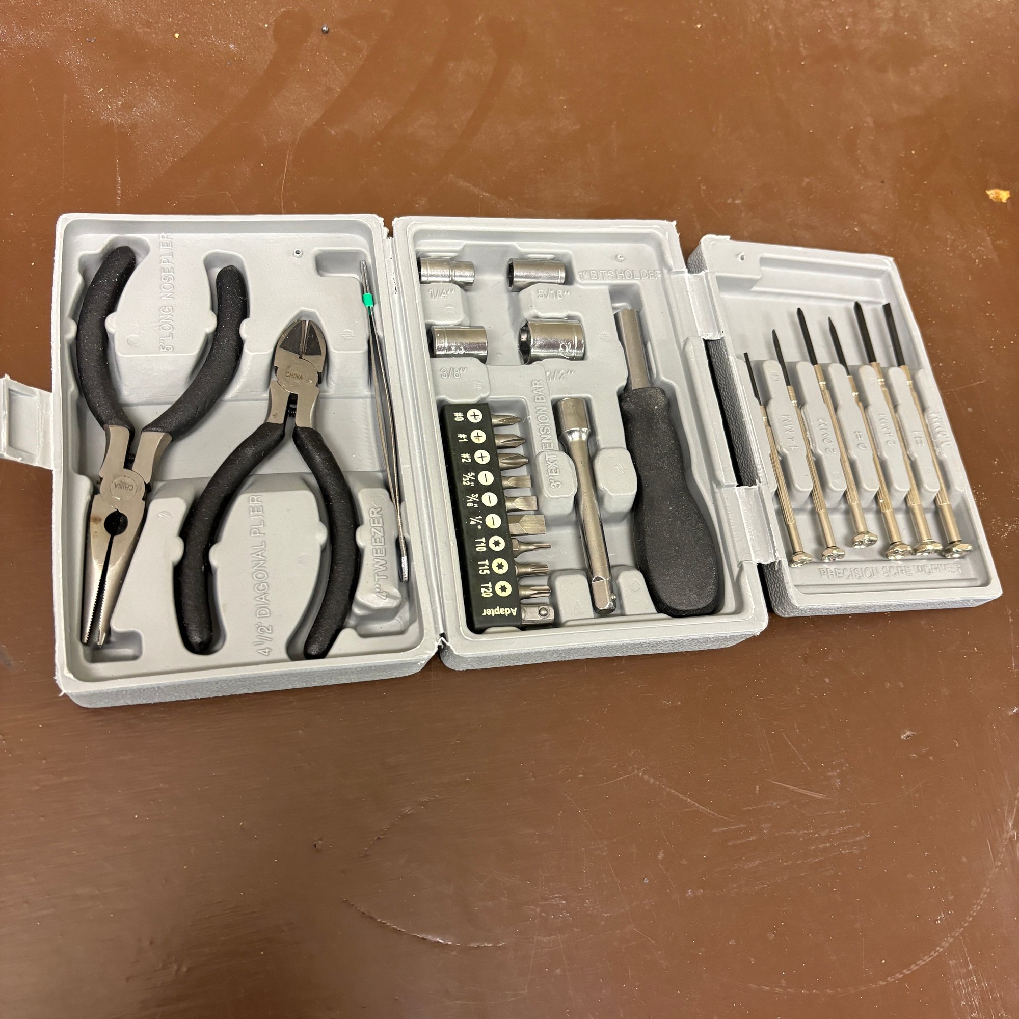 Smalls Tool Kit, Pliers, Sockets, Screw Drivers Etc (Gameroom) #66446 ...
