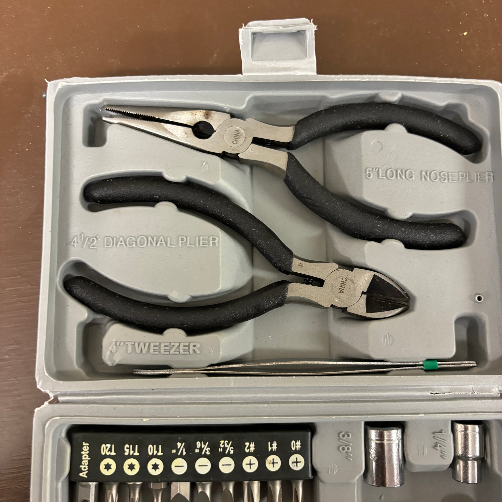 Smalls Tool Kit, Pliers, Sockets, Screw Drivers Etc (Gameroom) #66446 ...