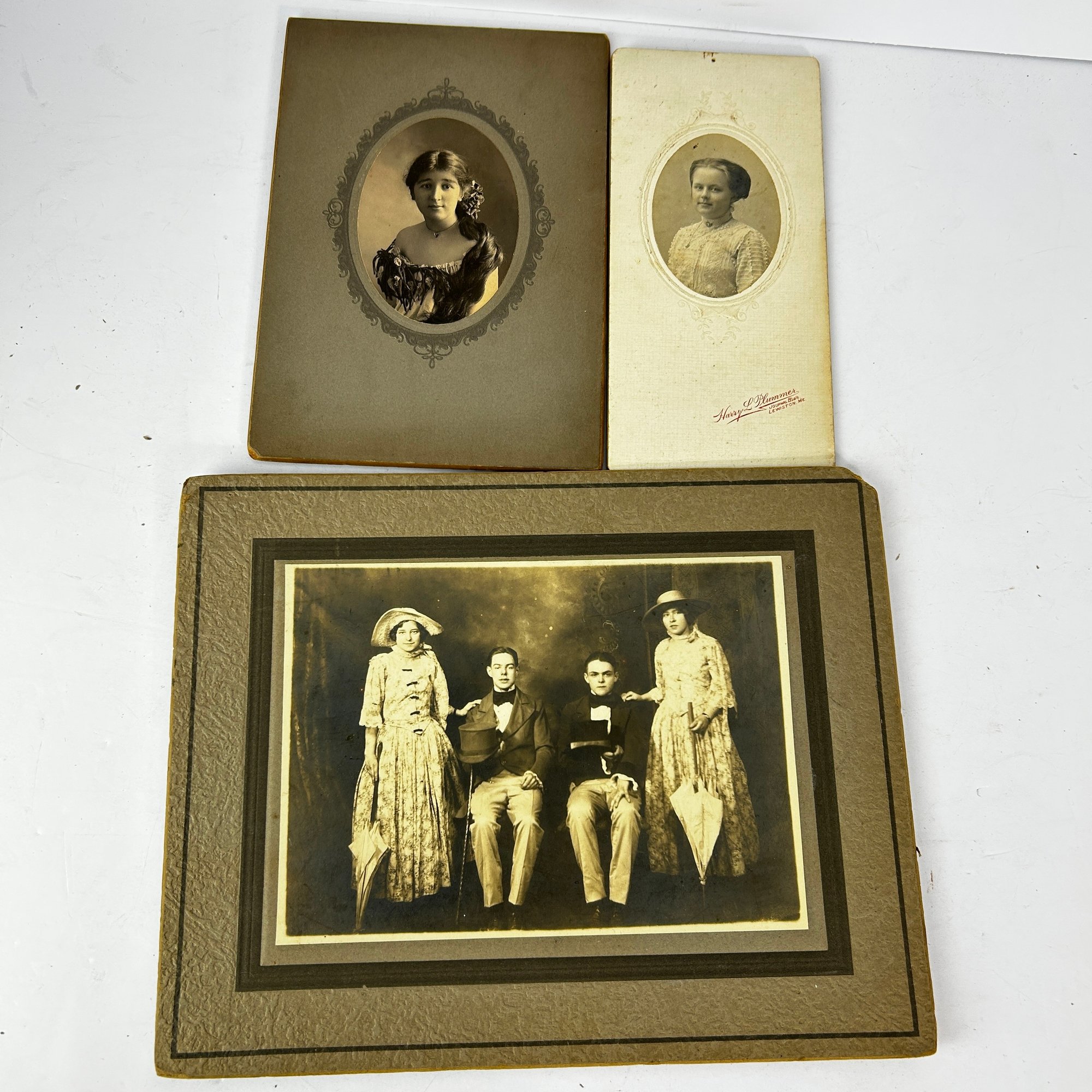 Collection Of Antique Portrait Photographs (BN) #124329 | Auctionninja.com