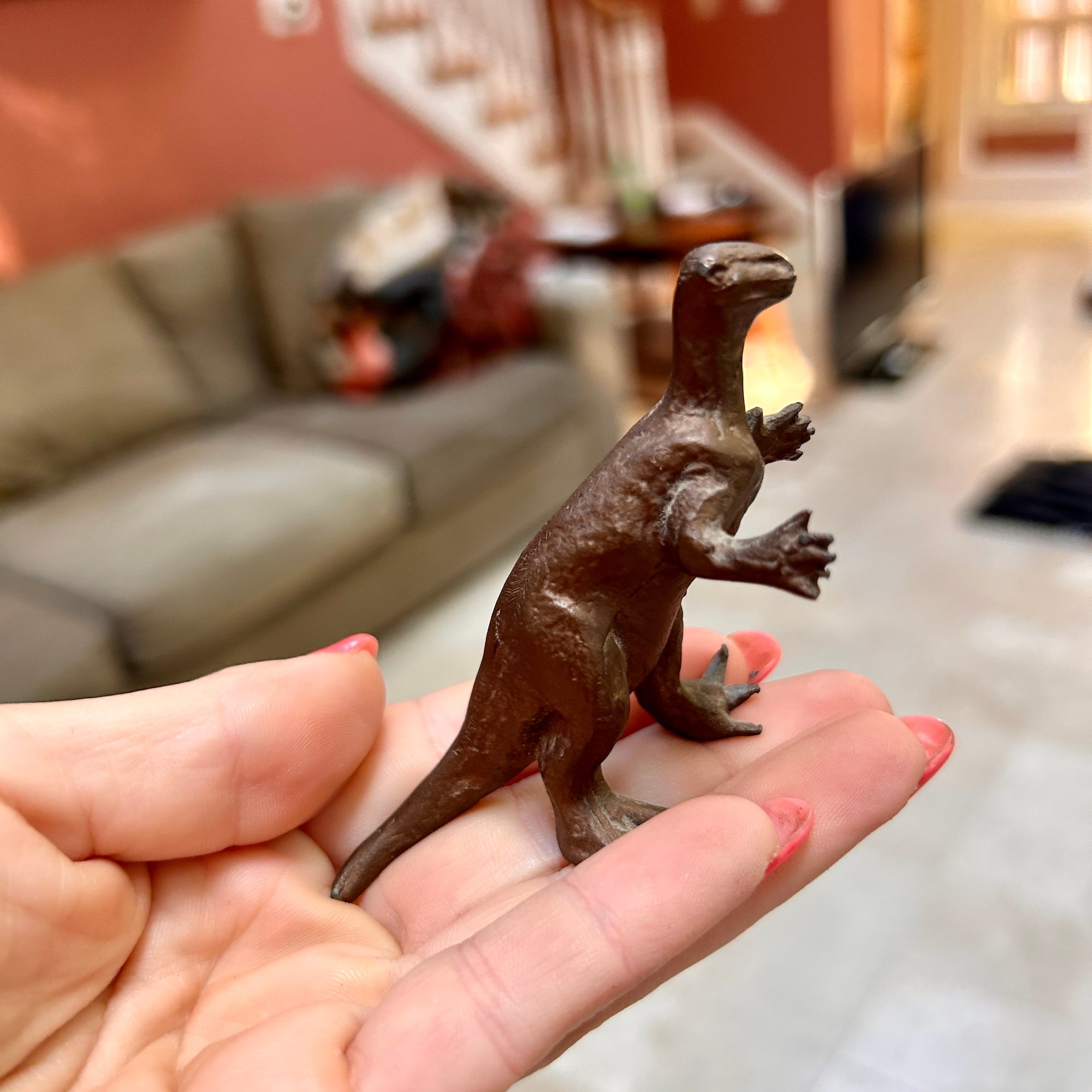 Alva Studios Dinosaur Metal Sculpture (FR) #65099 | Auctionninja.com