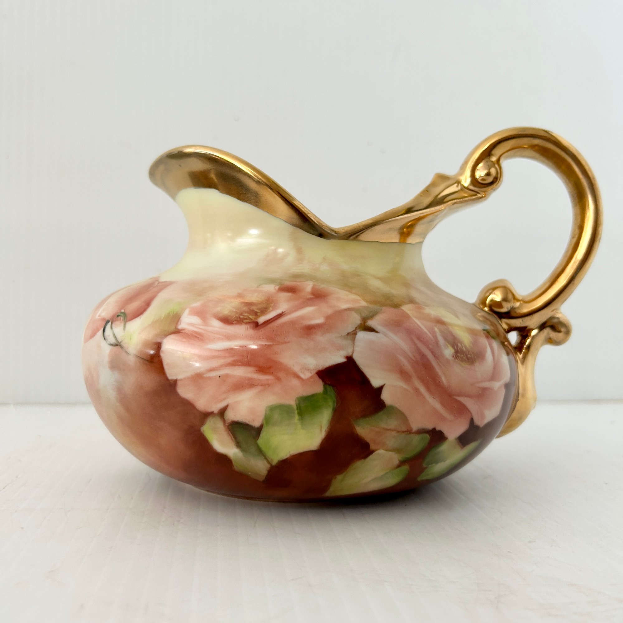 Lovely Vintage Handpainted & Signed Mary Smithers Porcelain Rose ...