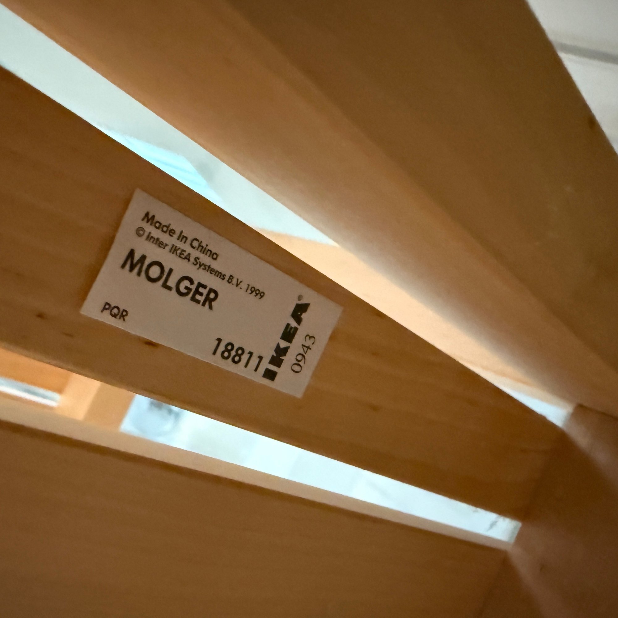Ikea Molger Birch Bench (MB Bath) #111392 | Auctionninja.com