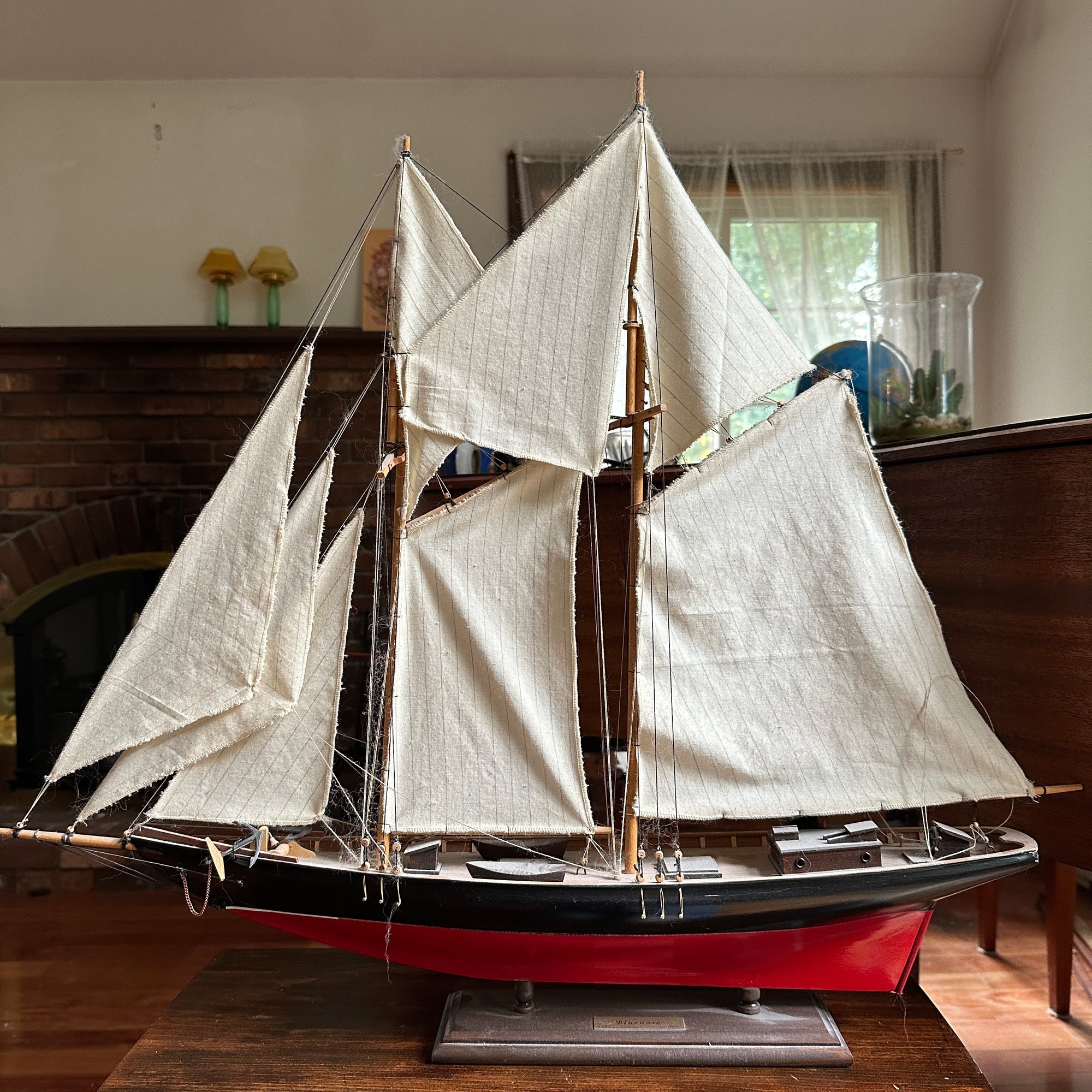 Vintage Model Ship, 'Bluenose', 1921, Leclerc (LR) #69346 ...