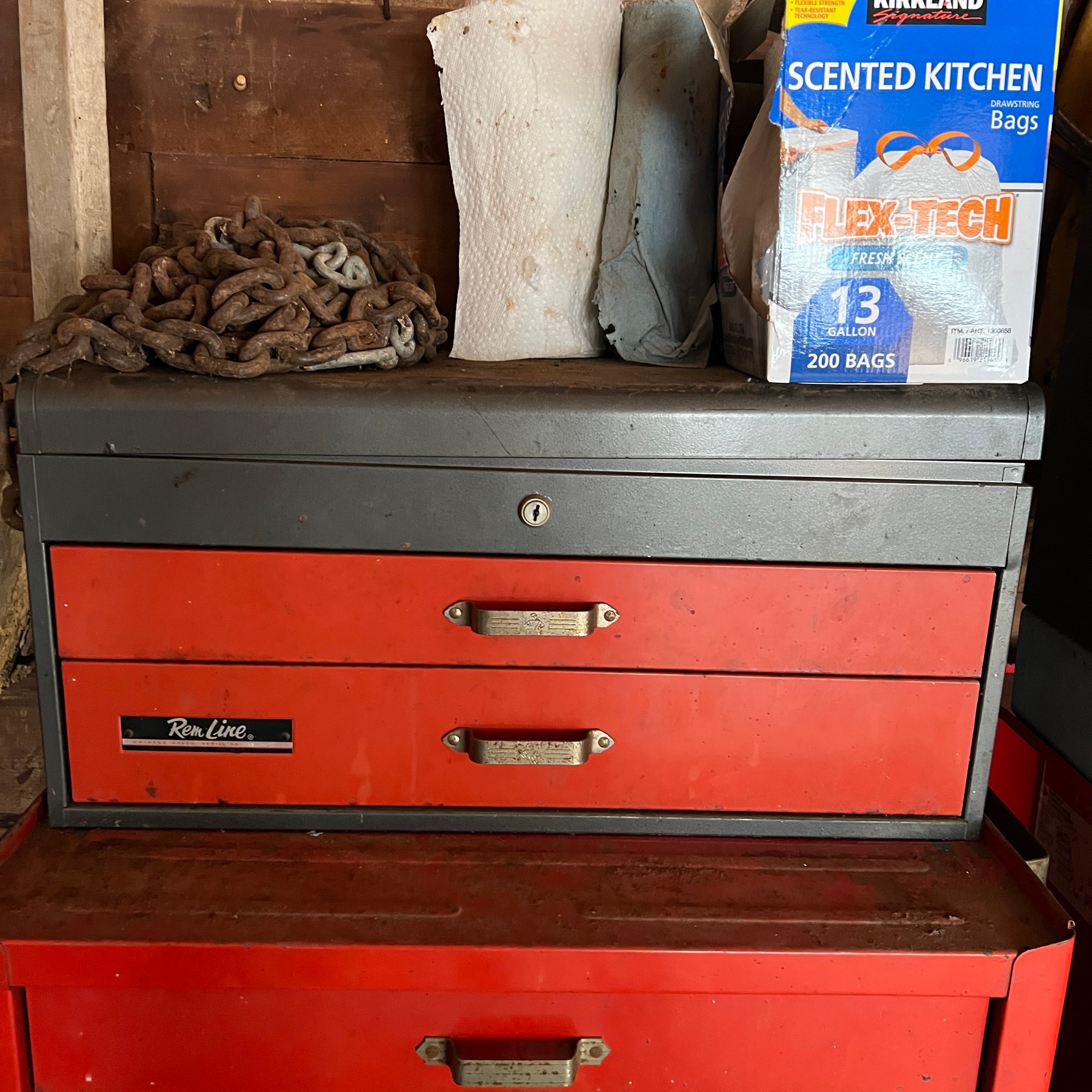 Vintage Rem Line Tool Chest With Contents (Garage) #116003 ...