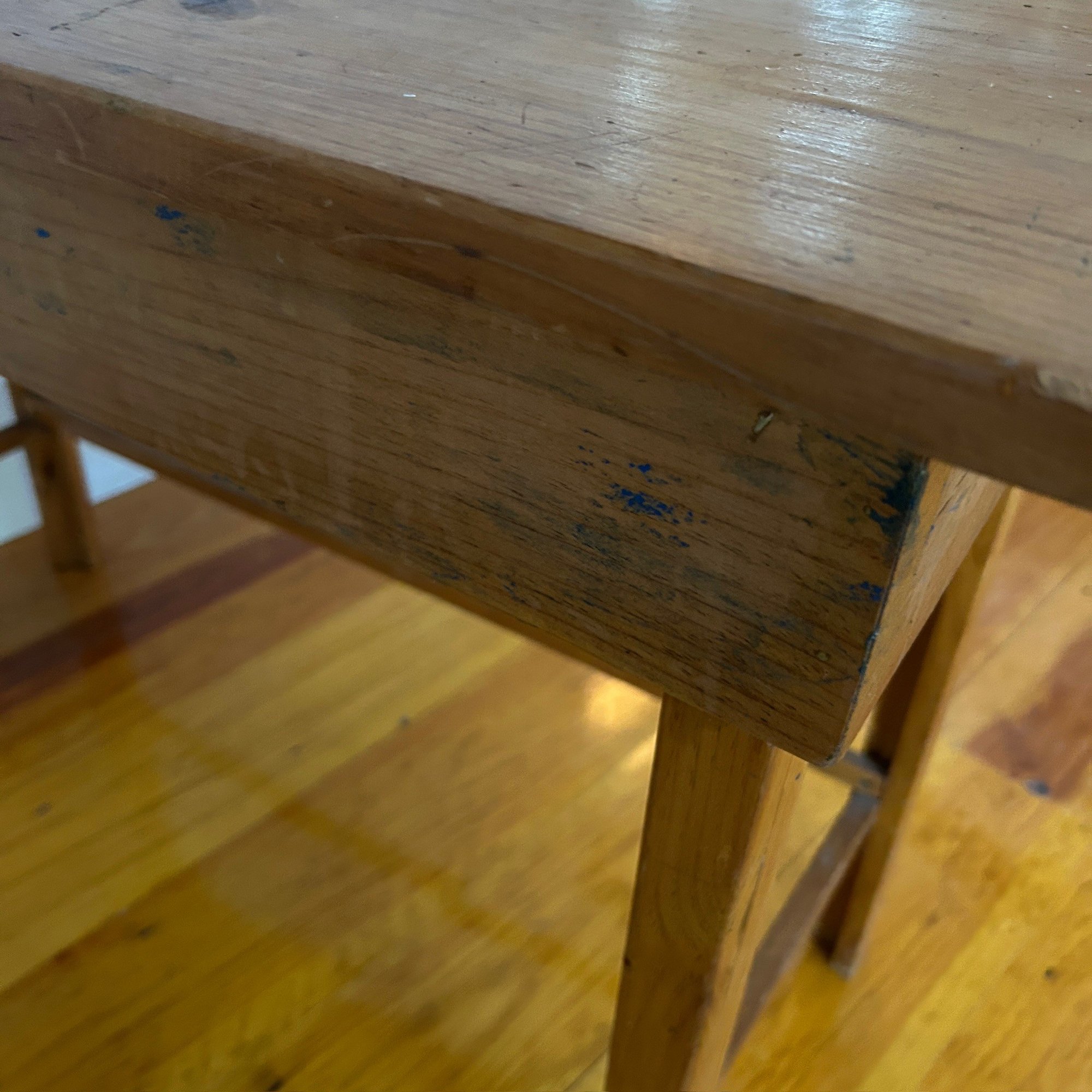 Rustic Pine Console Table (LR) #117368 | Auctionninja.com