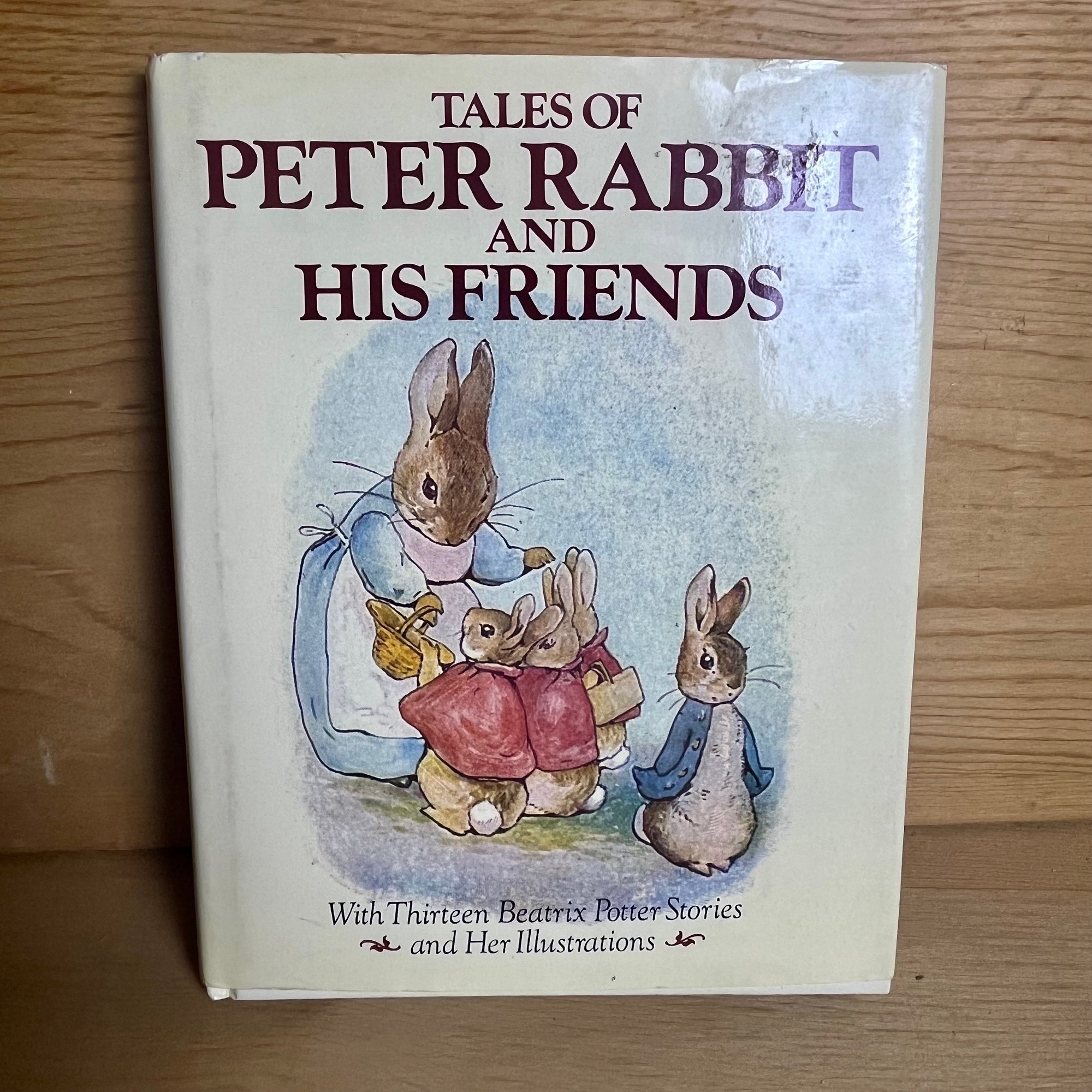 Vintage 1984 "Tales Of Peter Rabbit And His Friends" With Thirteen ...
