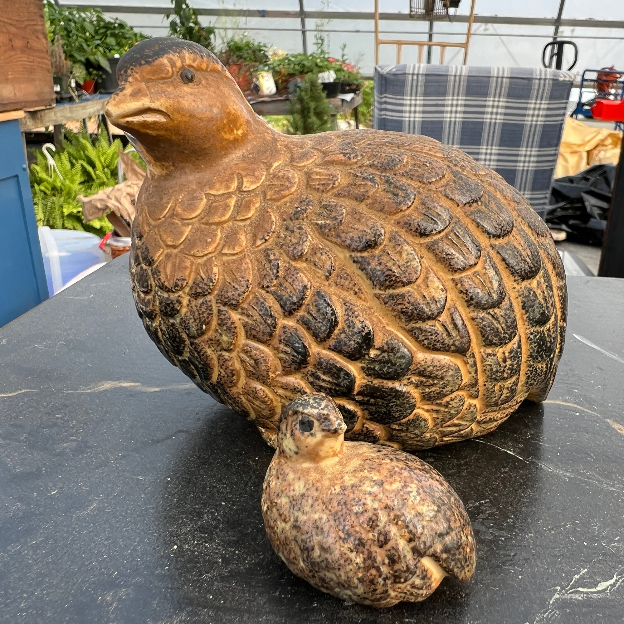Pair Of Adorable Vintage Bird Figures (GH) #68275 | Auctionninja.com