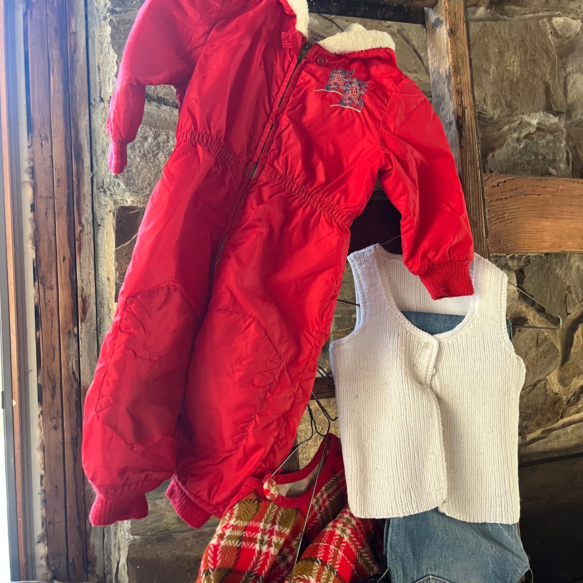 Box Lot Of Mixed Vintage Children's And Baby Clothes (Addition) #115743 ...