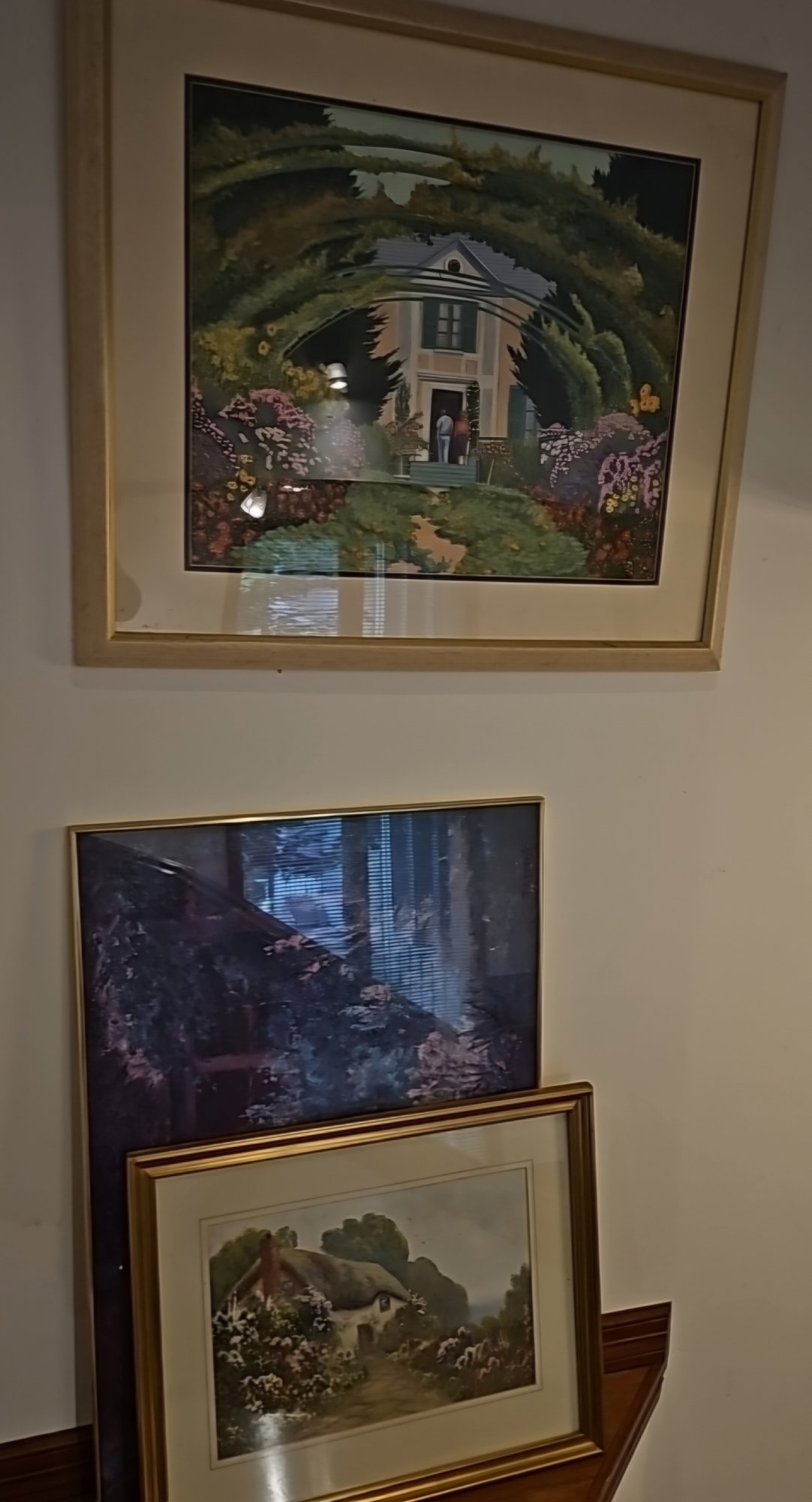 R4/Hallway Three Pieces Of Wall Art Including Flora Correa, TC Steele ...