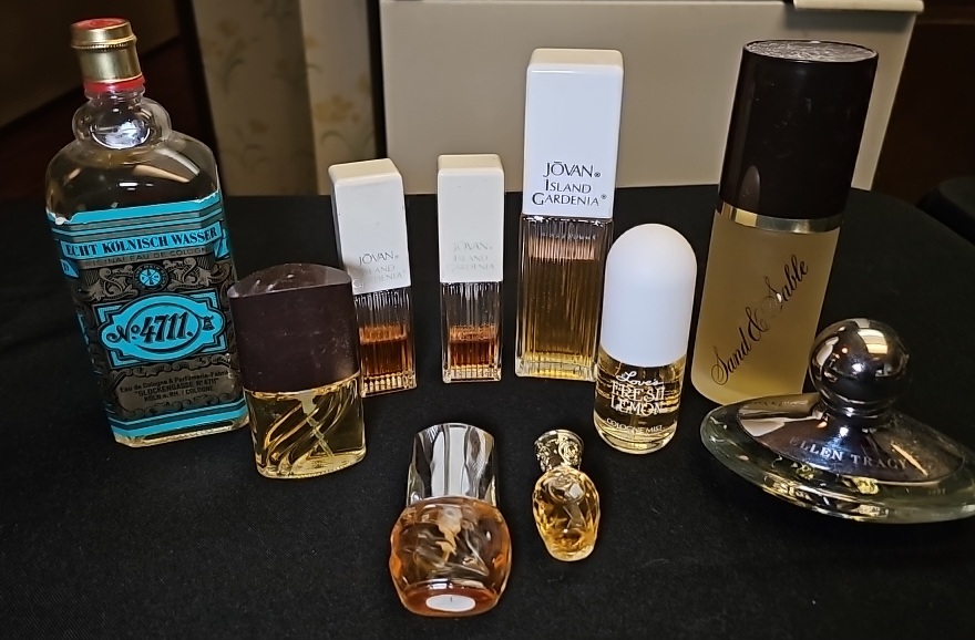 R4 Various Perfumes Including Jovan, Glockengasse No.4711, Ellen Tracy ...