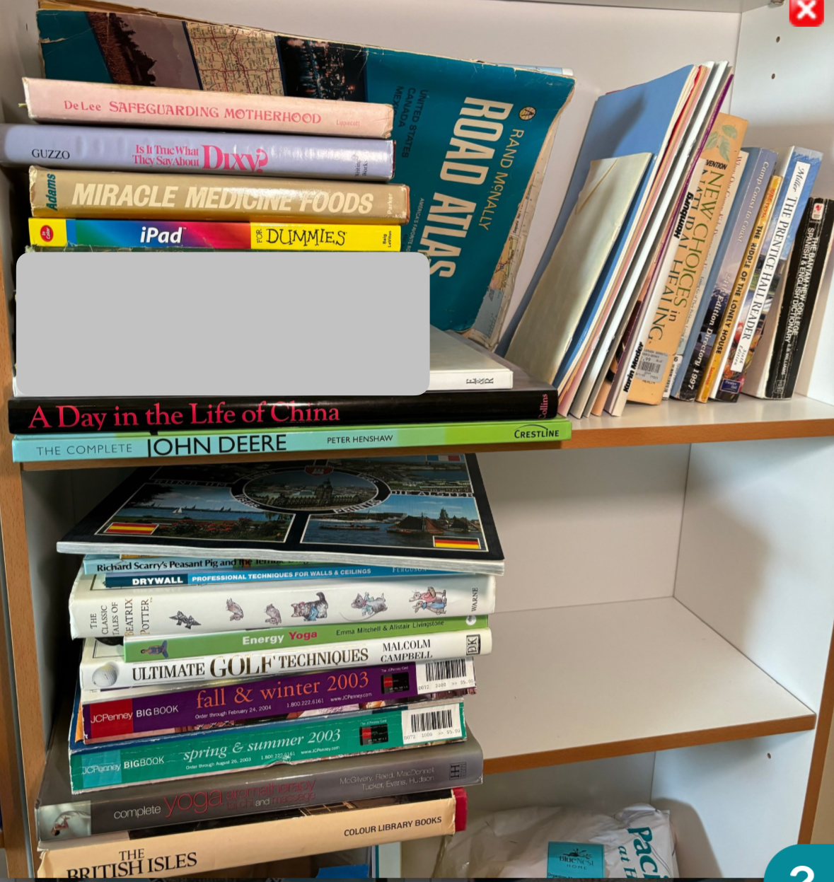 R8 Small Miscellaneous Book Collection To Include Maps From A Road ...