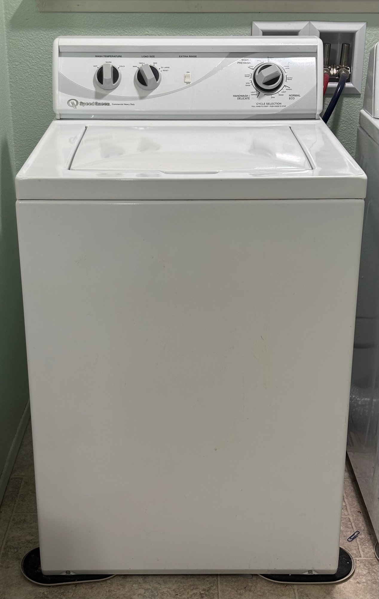 R3 Alliance Speed Queen Washing Machine, Untested #44715 | Auctionninja.com