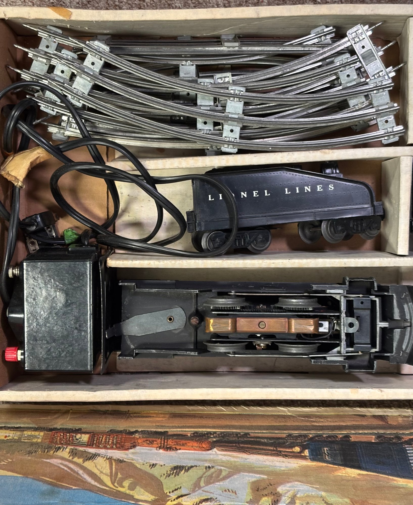 R8 Lionel Electric Train Set Complete In Original Box, Untested #44744 ...