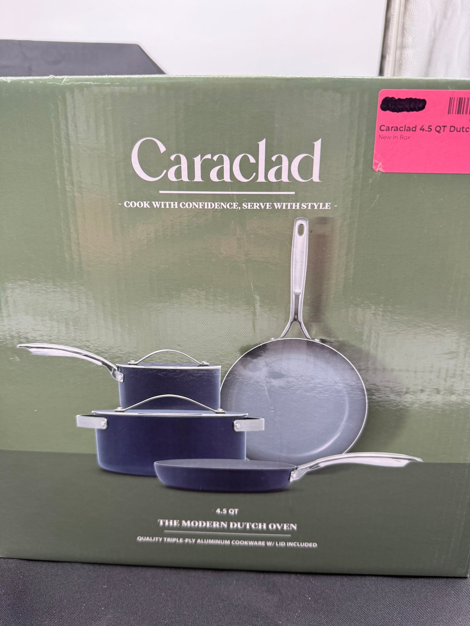 R6 Caraclad 11in Saucepan And Caraclad 4.5qt Dutch Oven NIB #53601 ...