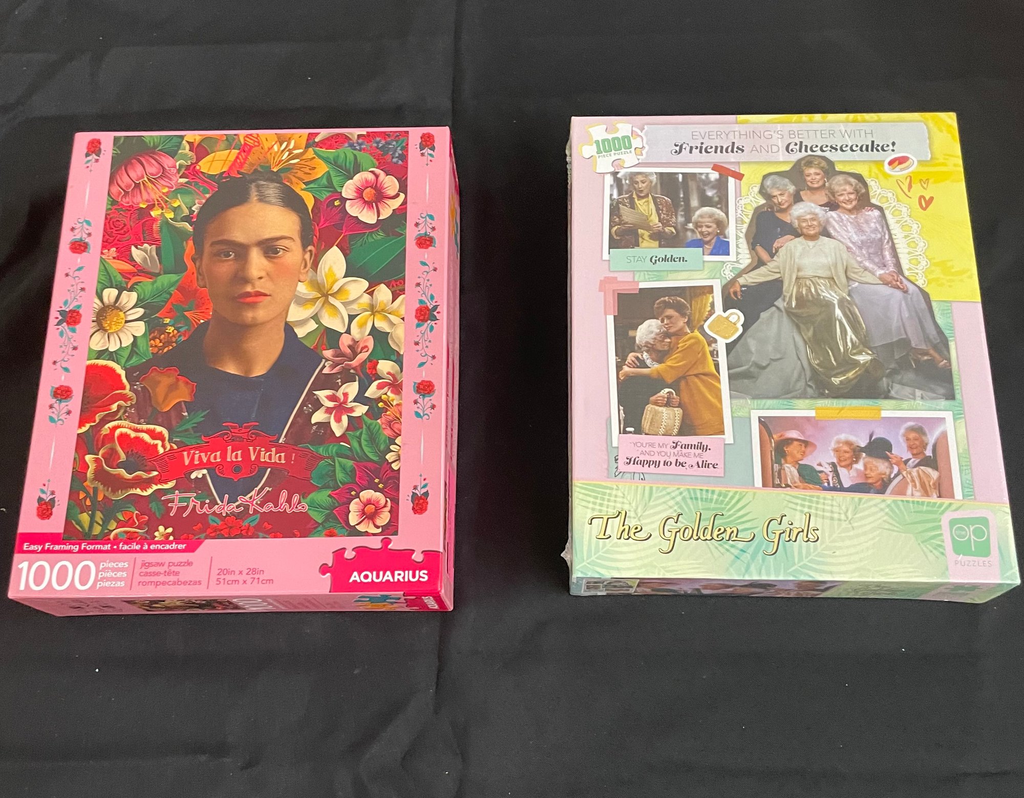 R5 Two Puzzles, Frida Kahlo And The Golden Girls #43679 | Auctionninja.com