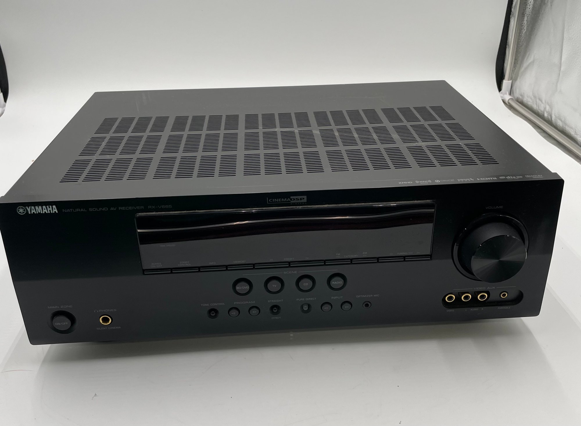 R6 Yamaha Natural Sound AV Receiver RX-v665 #43637 | Auctionninja.com