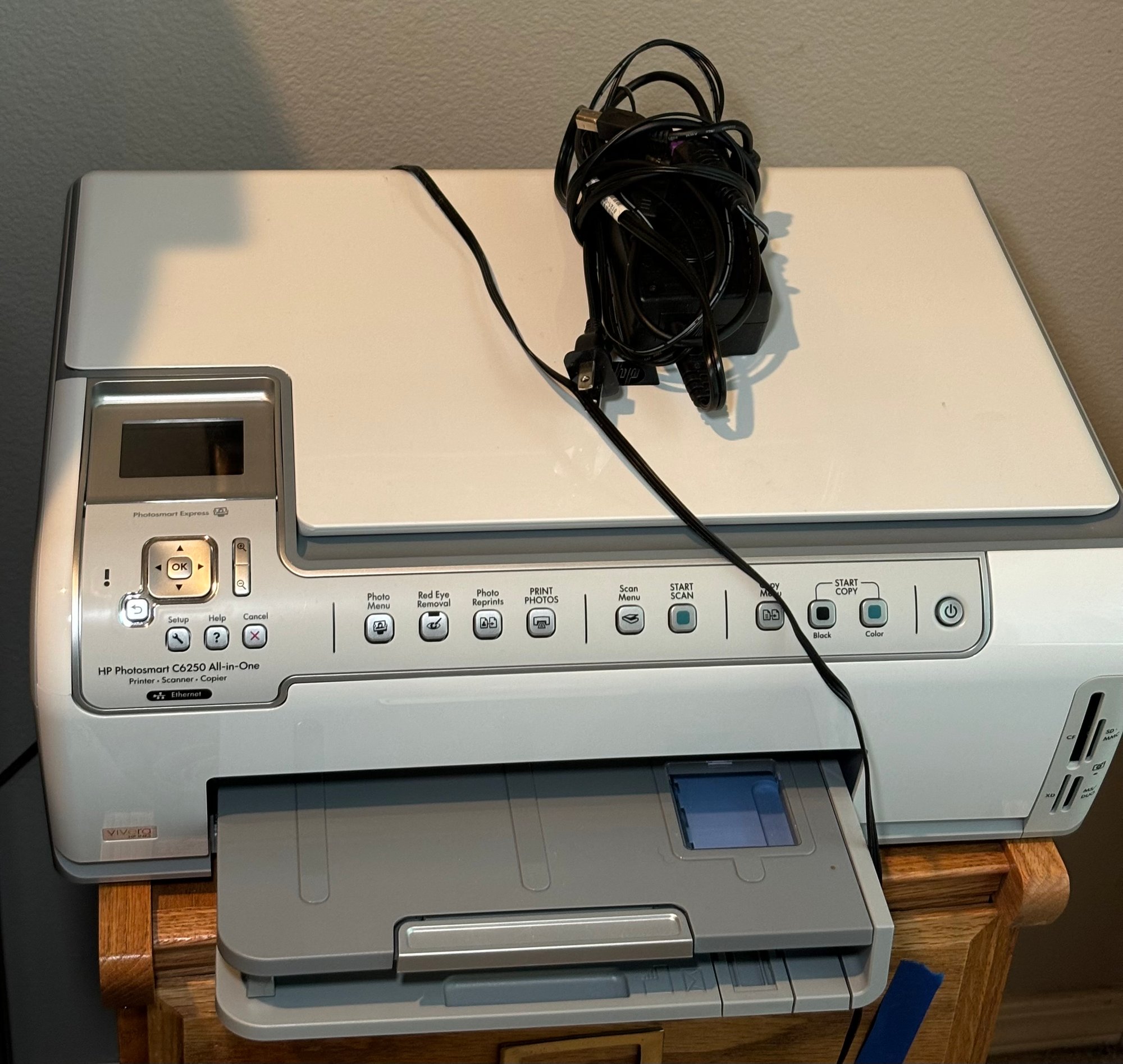 R4 HP Photosmart C6250 All In One Printer Scanner And Copier, Did Not ...
