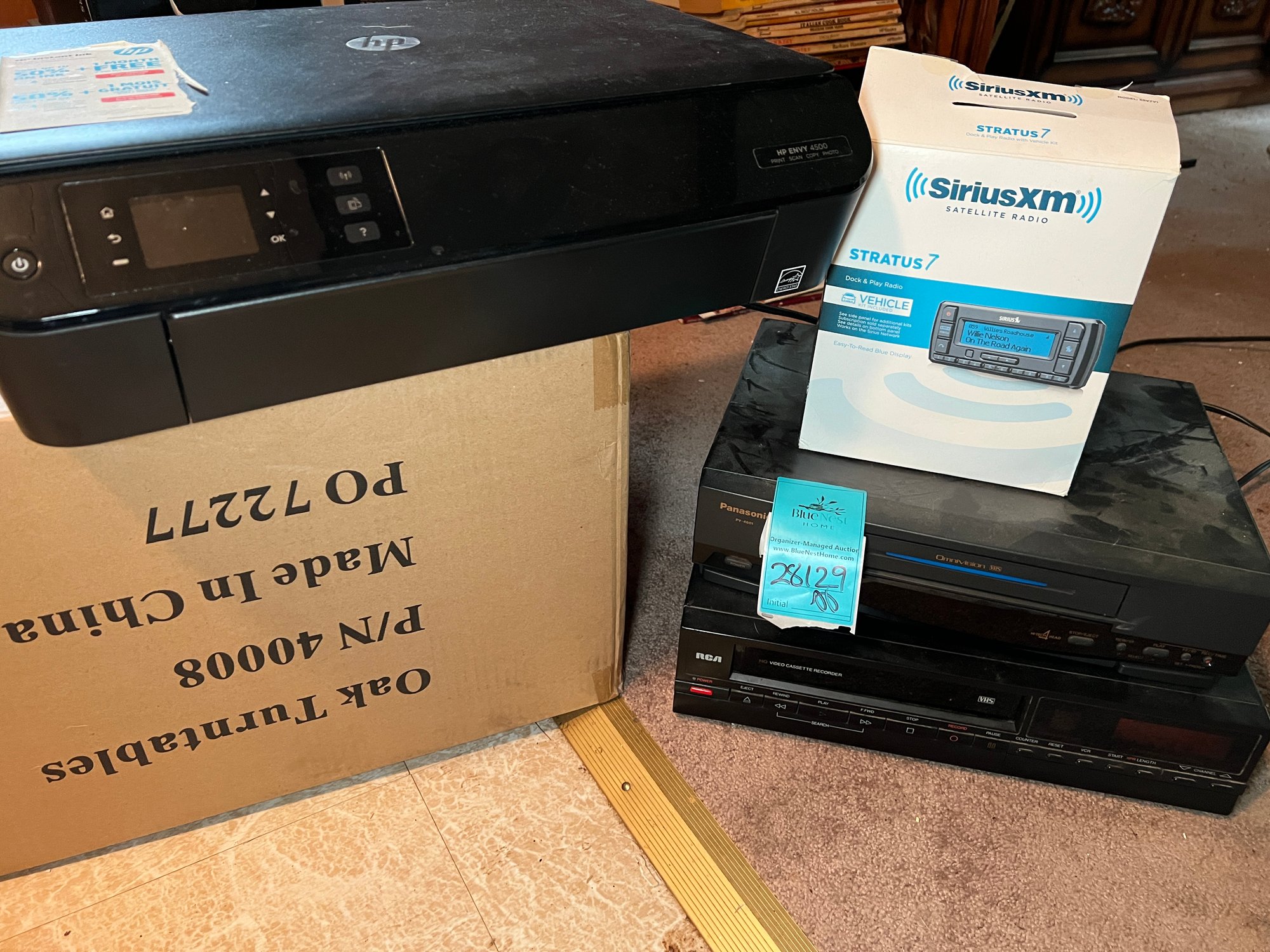R2 HP Envy 4500 Printer Scanner, Sirius XM Stratus 7 In Opened Box ...