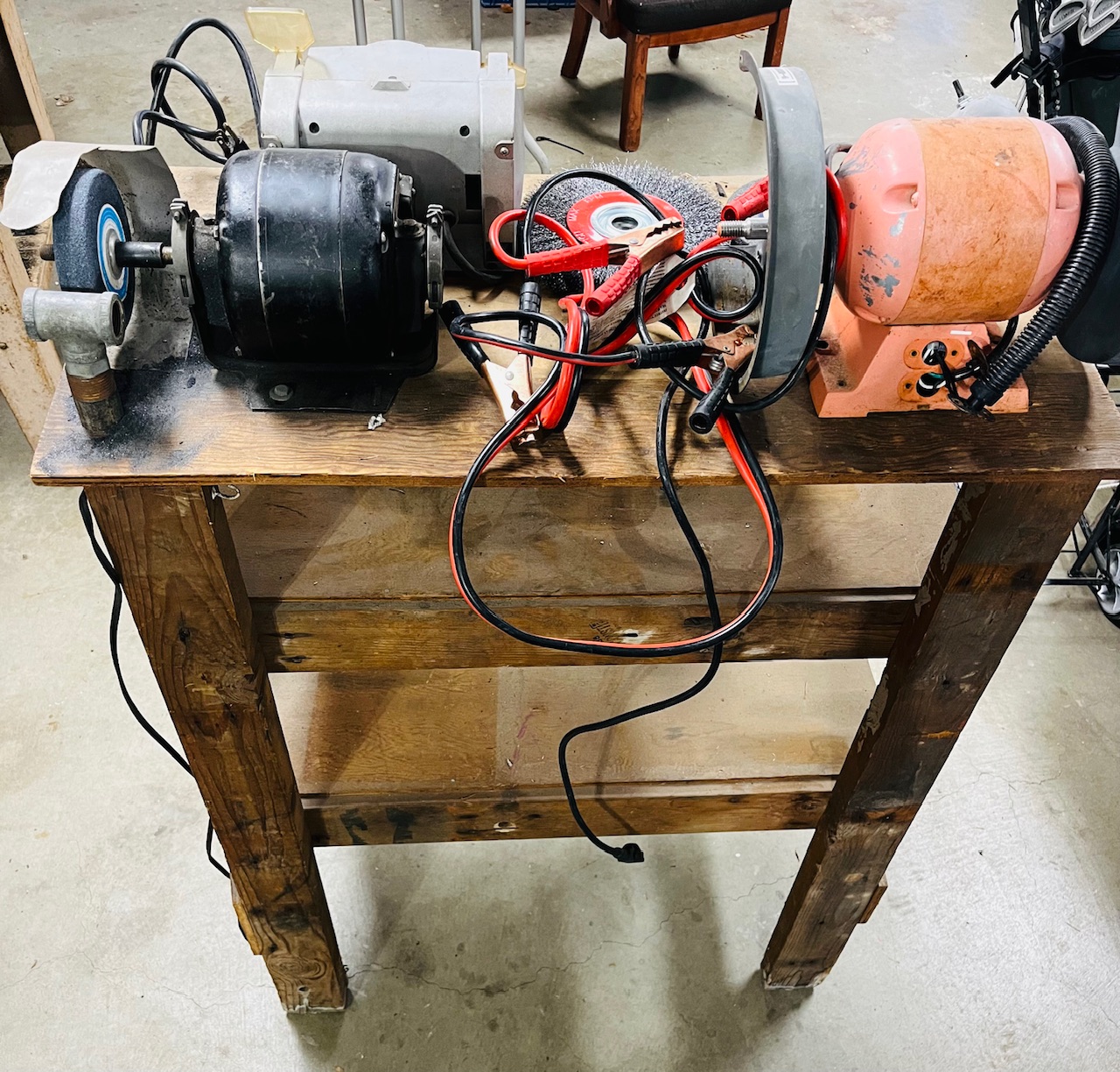 R0 Bench Grinders W/Bench 42in Tall 3ft Wide 18in Deep #44812 ...