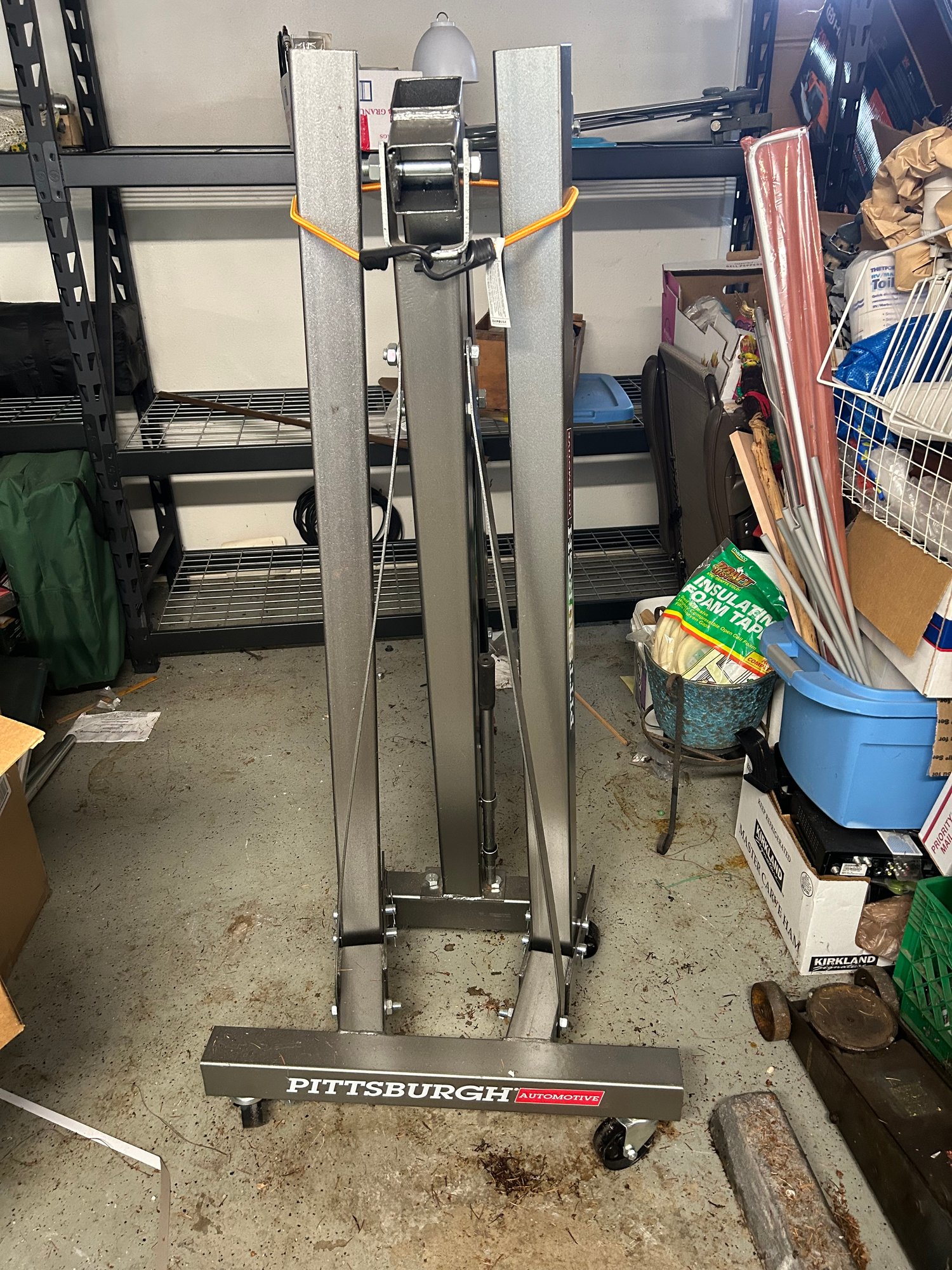 R0 Pittsburgh 3 Ton Engine Hoist And Load Lever #38884 | Auctionninja.com