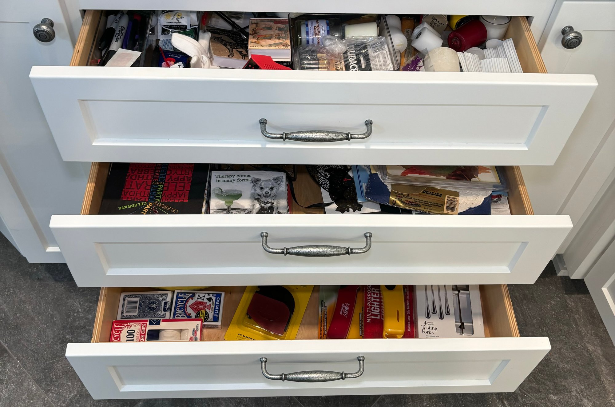 R4 Large Junk Drawer Lot To Include Part Supplies, Games, Decorative ...