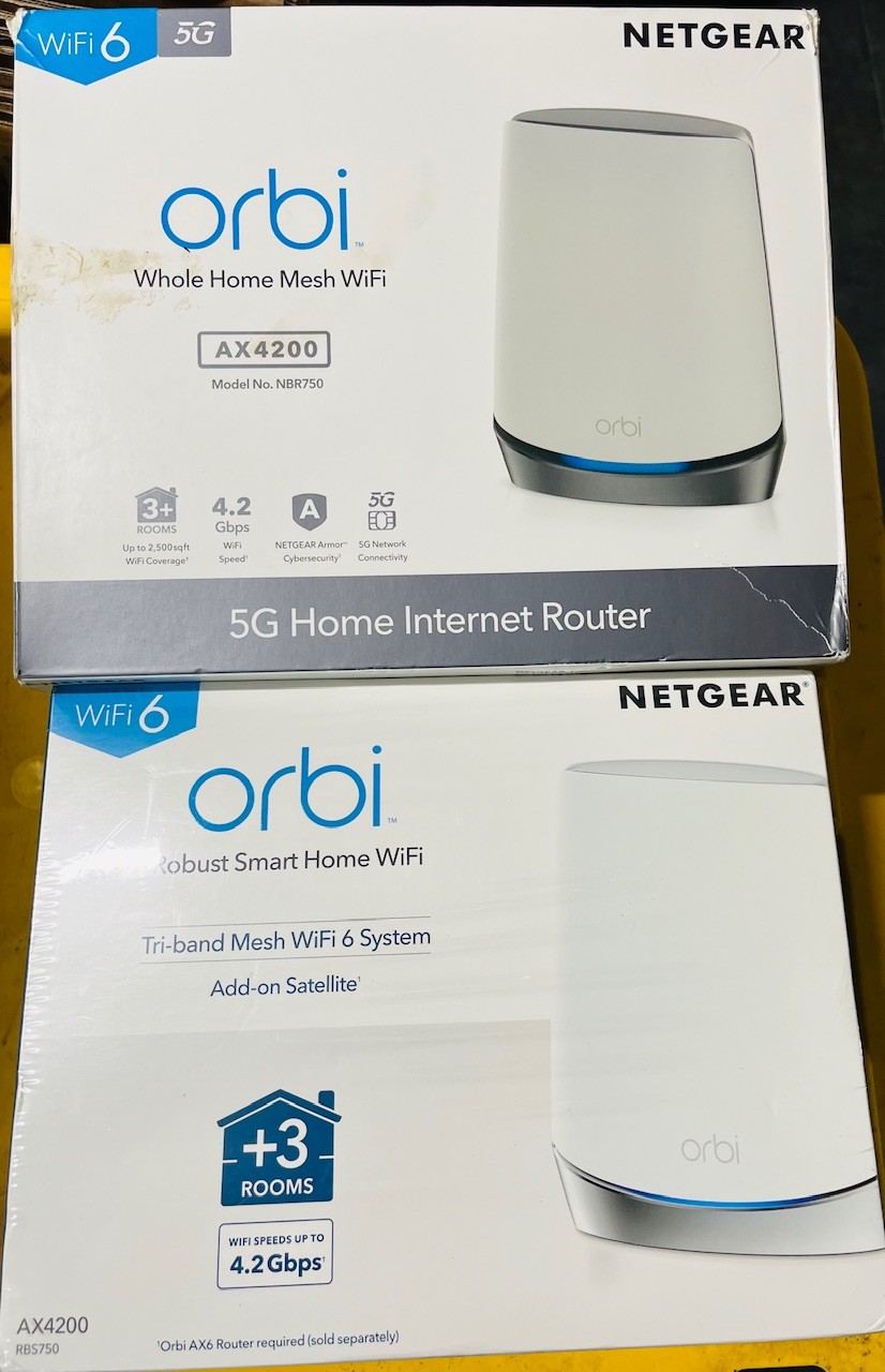 R5 Two Orbi Robust Smart Home WiFi NETGEAR #53567 | Auctionninja.com