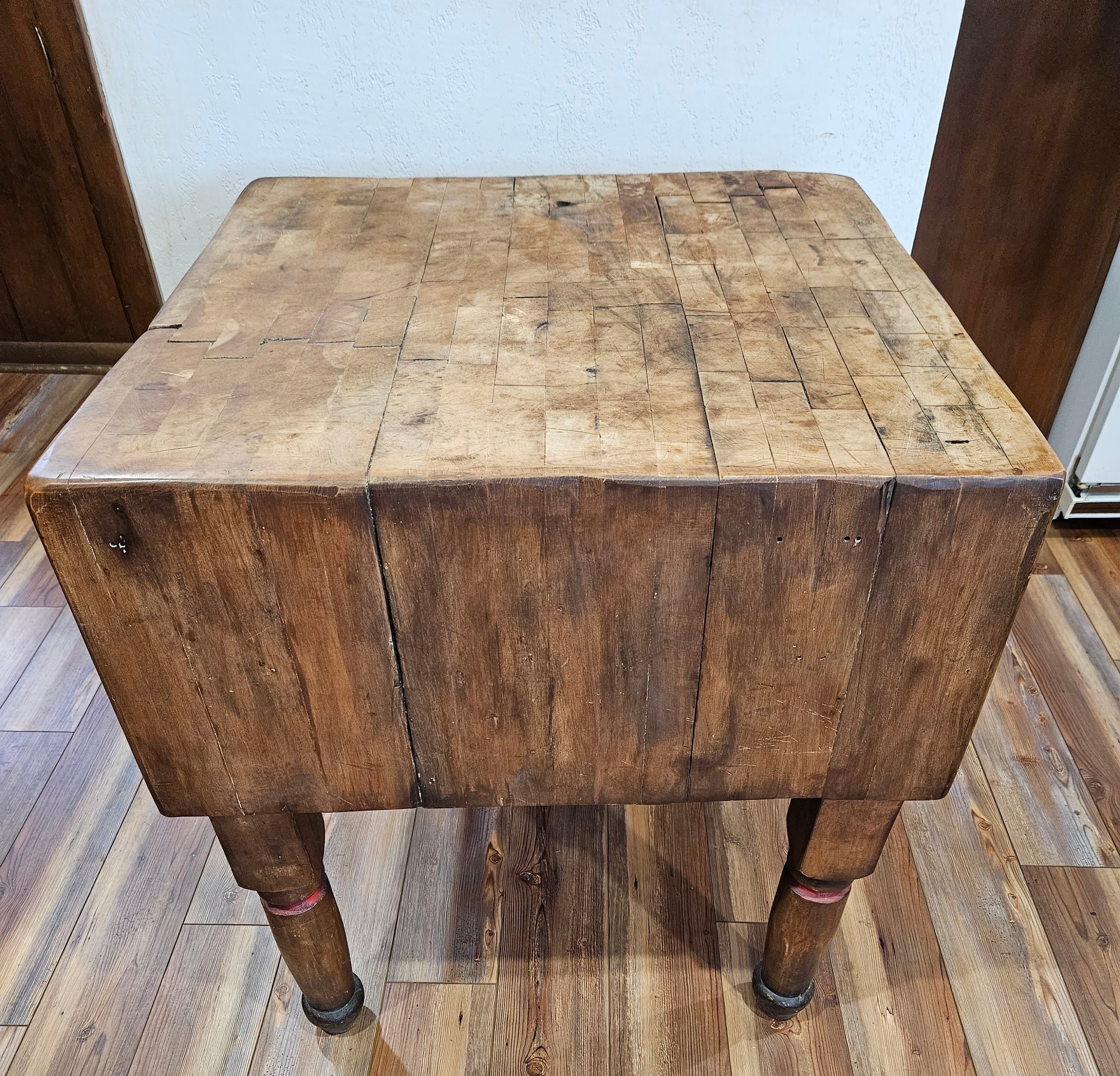 Authentic Butcher Block From The Original Nicky's Restaurant In Estes ...