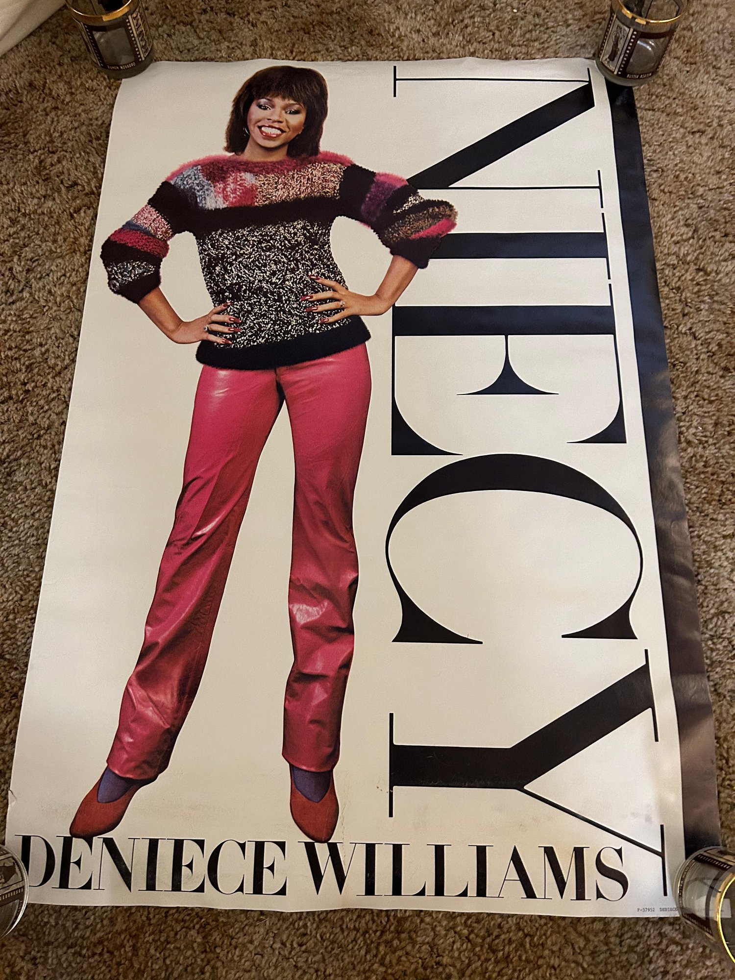 1982 Deniece Williams Niecy Poster #14328 | Auctionninja.com