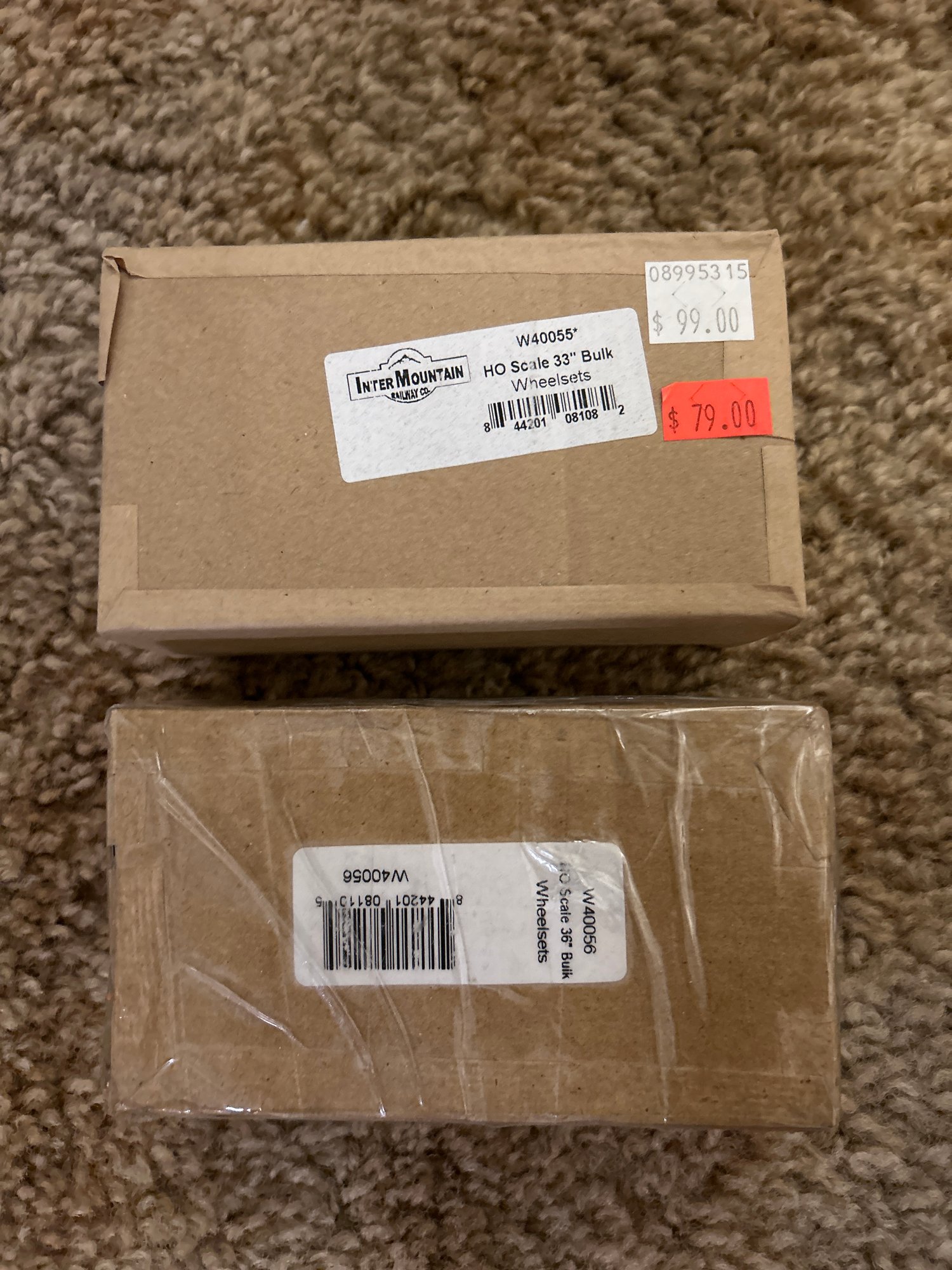 2 Boxes Of InterMontain HO Scale Wheelsets #22027 | Auctionninja.com