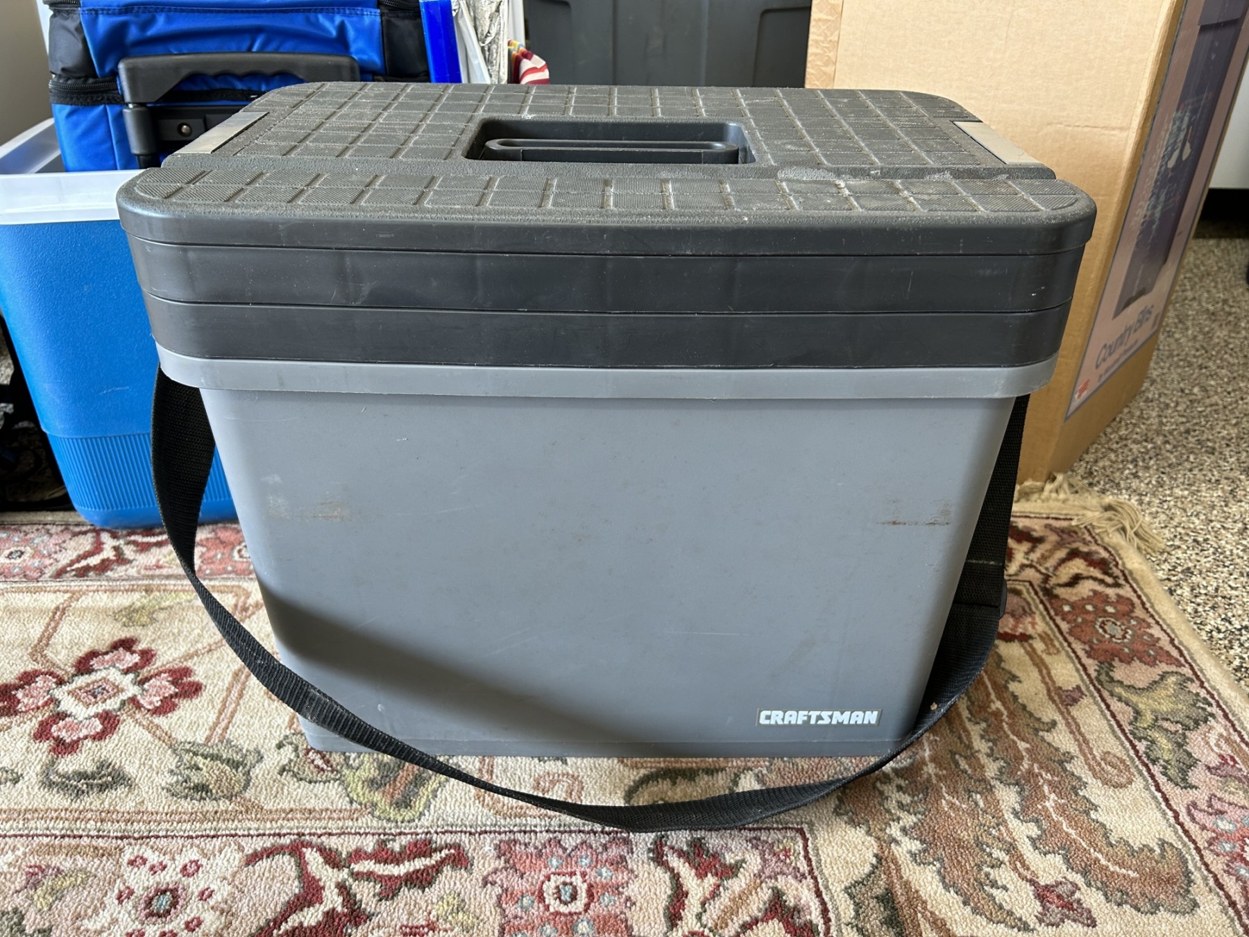 Craftsman Step Stool Toolbox And Its Contents #9412 | Auctionninja.com