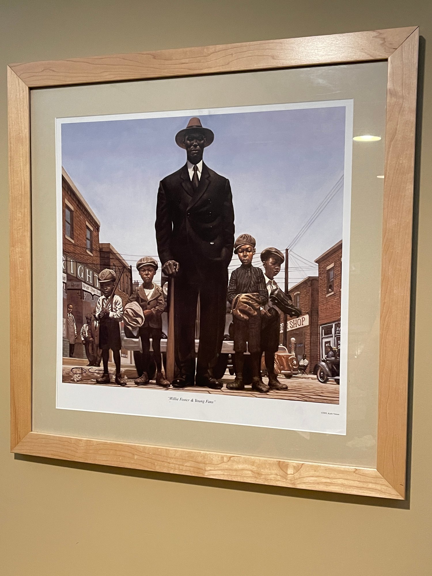 Willie Foster And Young Friends Print #2728 | Auctionninja.com