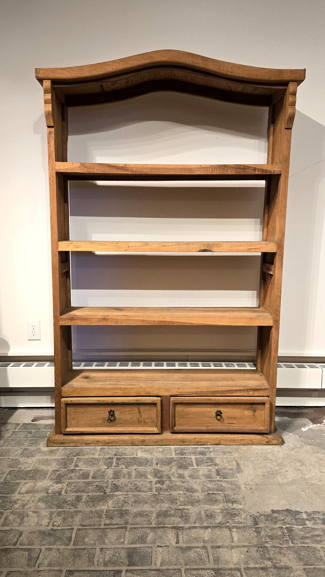 Large Bookcase Rustic Mexican Pine #1706 | Auctionninja.com