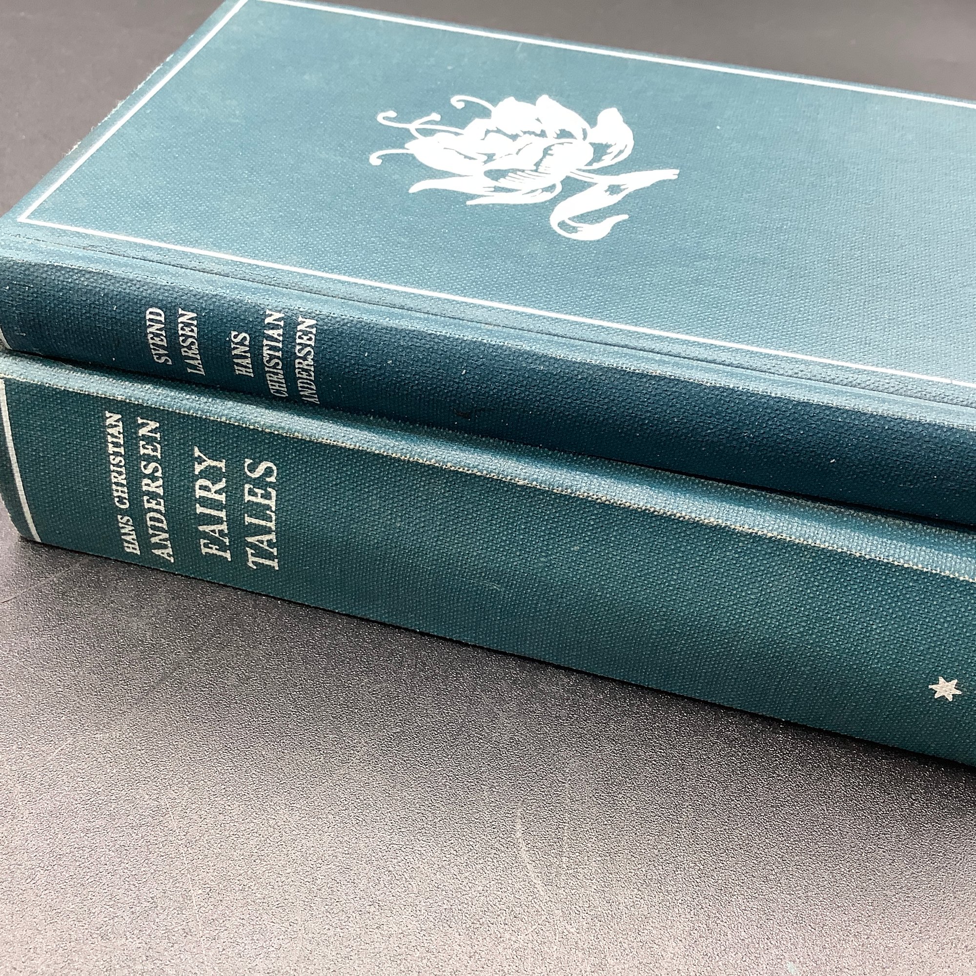 Hans Christian Anderson, Fairy Tales Hard Cover Book And Svend Larsen ...