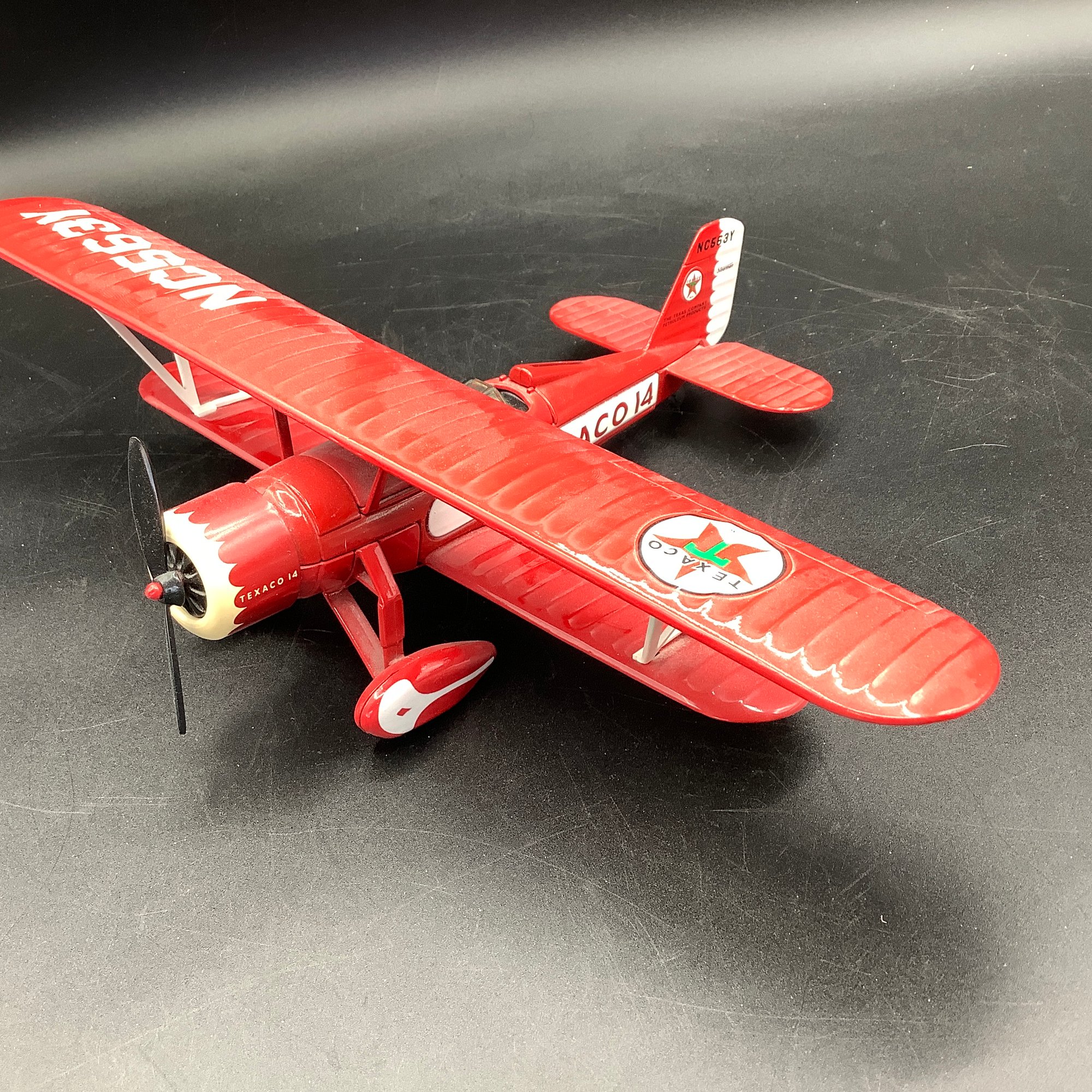 Ertl Texaco Metal Plane Bank #7142 | Auctionninja.com