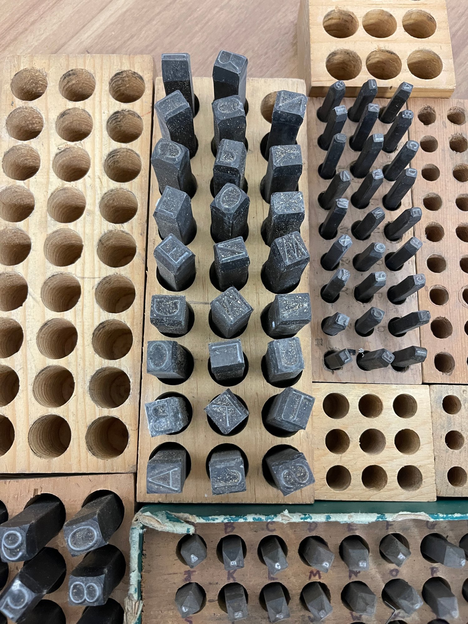 Lot Of 8 Metal Stamping Sets #17857 | Auctionninja.com